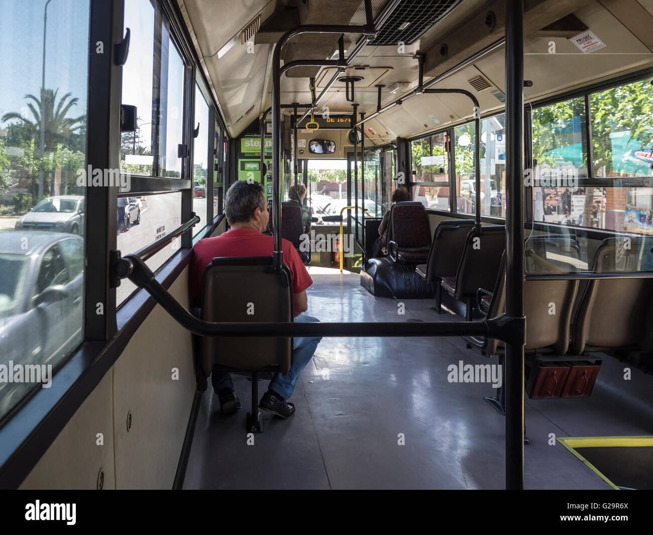 Coach bus seat seats interior hi-res stock photography and images - Alamy