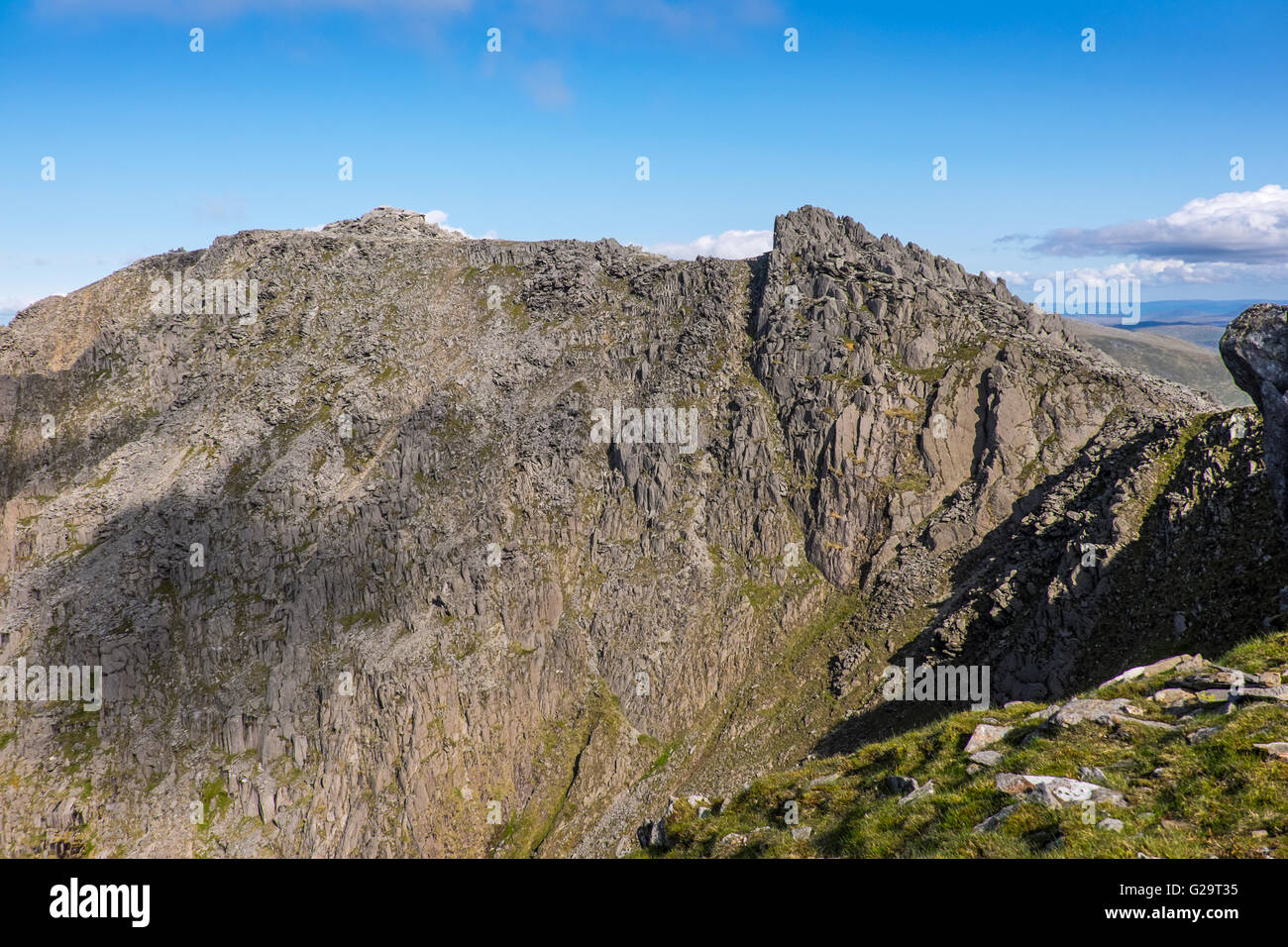 Summit of glyder fach hi-res stock photography and images - Alamy