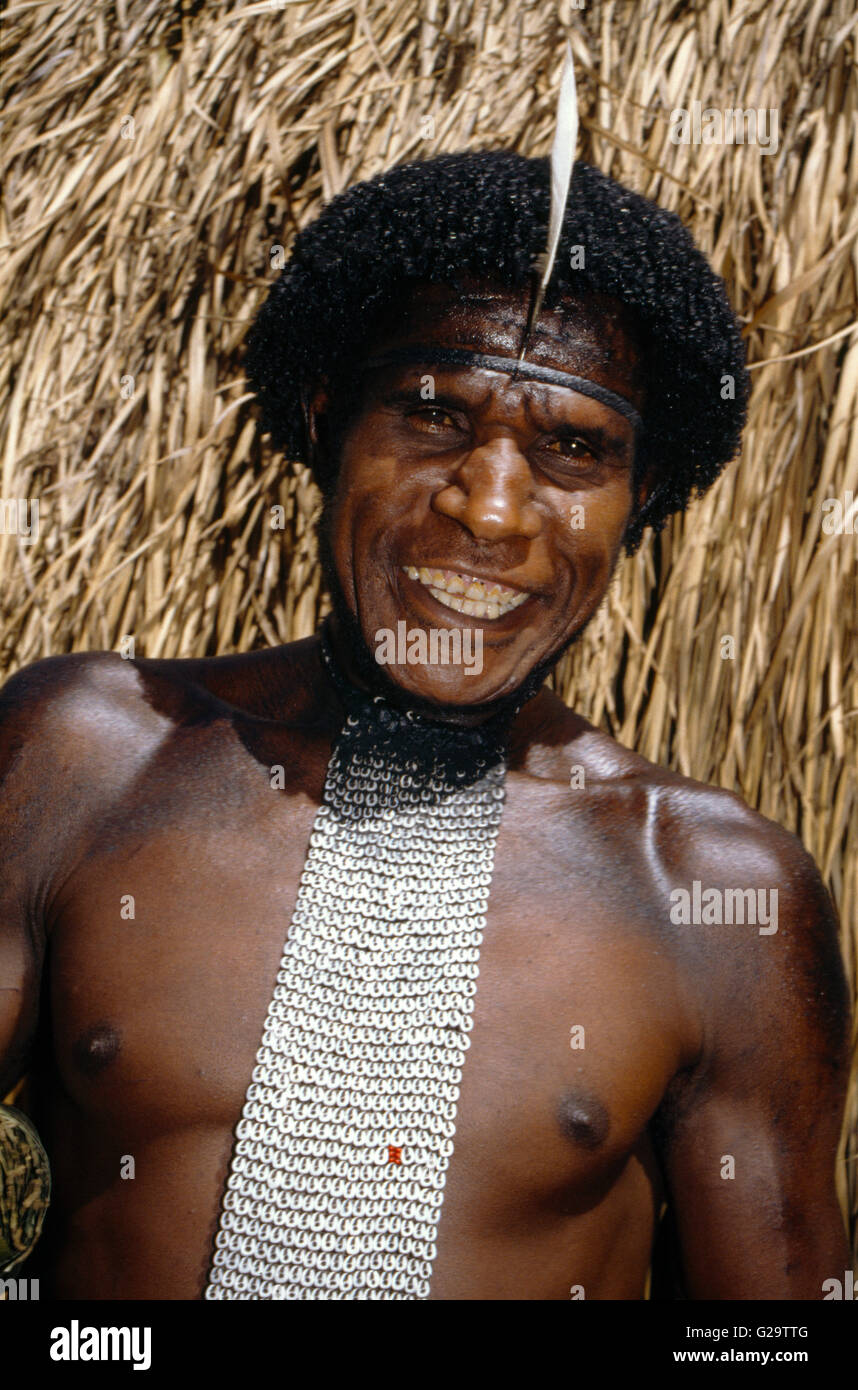 Irian Jaya Indonesia Dani Man Jawika Baliem Valley Stock Photo - Alamy