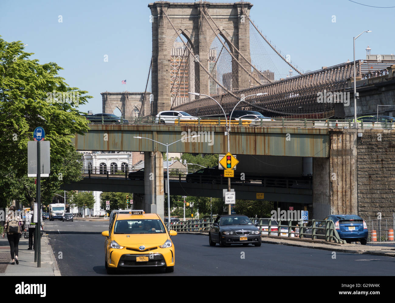 Stone roebling landmark bridge hi-res stock photography and images - Alamy