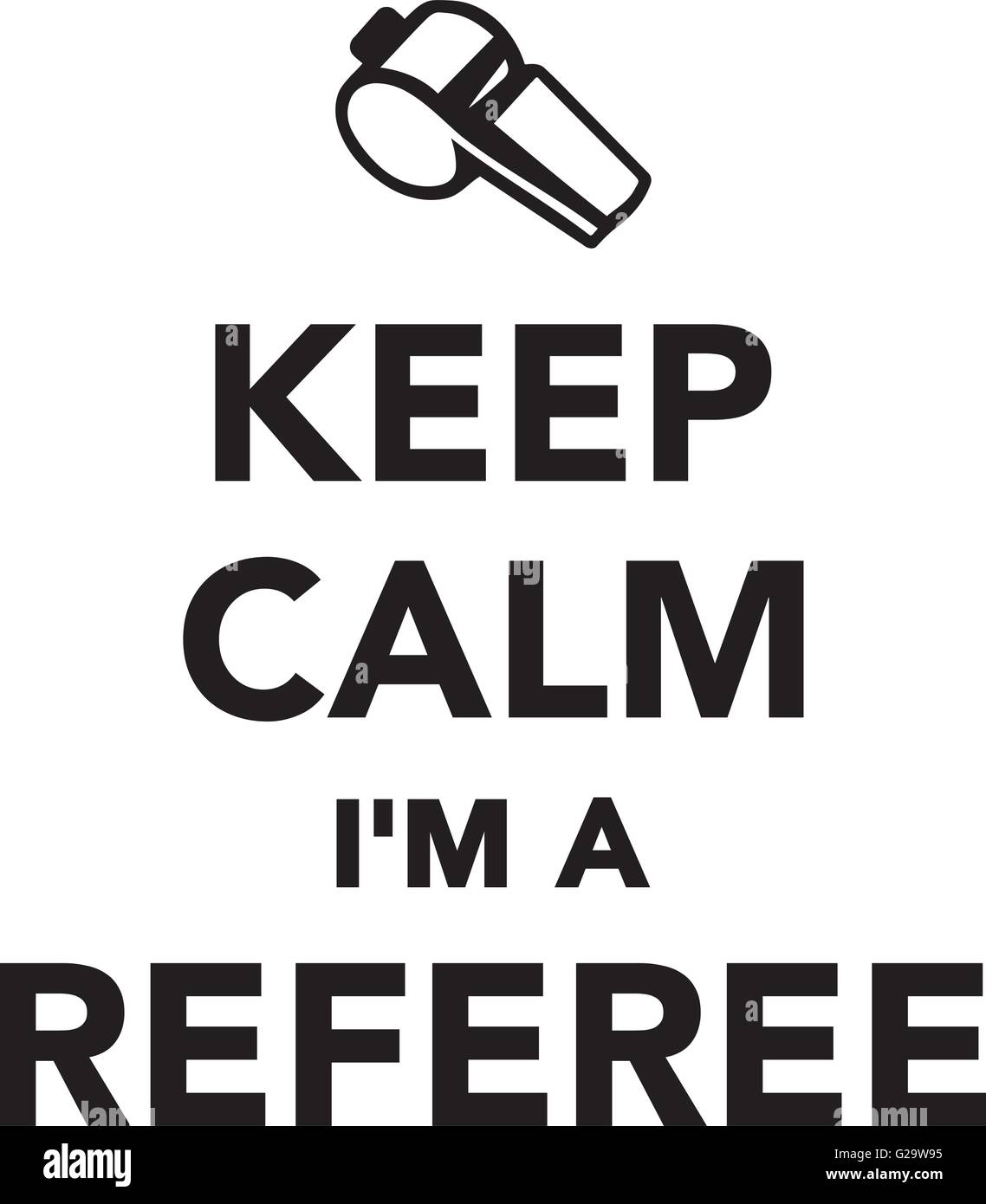 A referee Stock Vector Images - Alamy