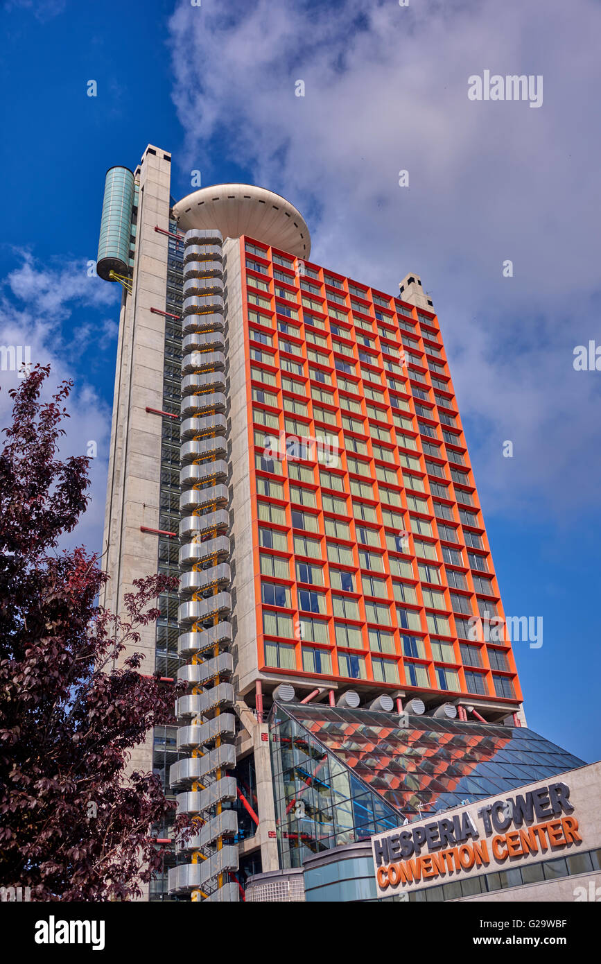 The Hesperia Tower hotel is in Barcelona’s new business and financial ...
