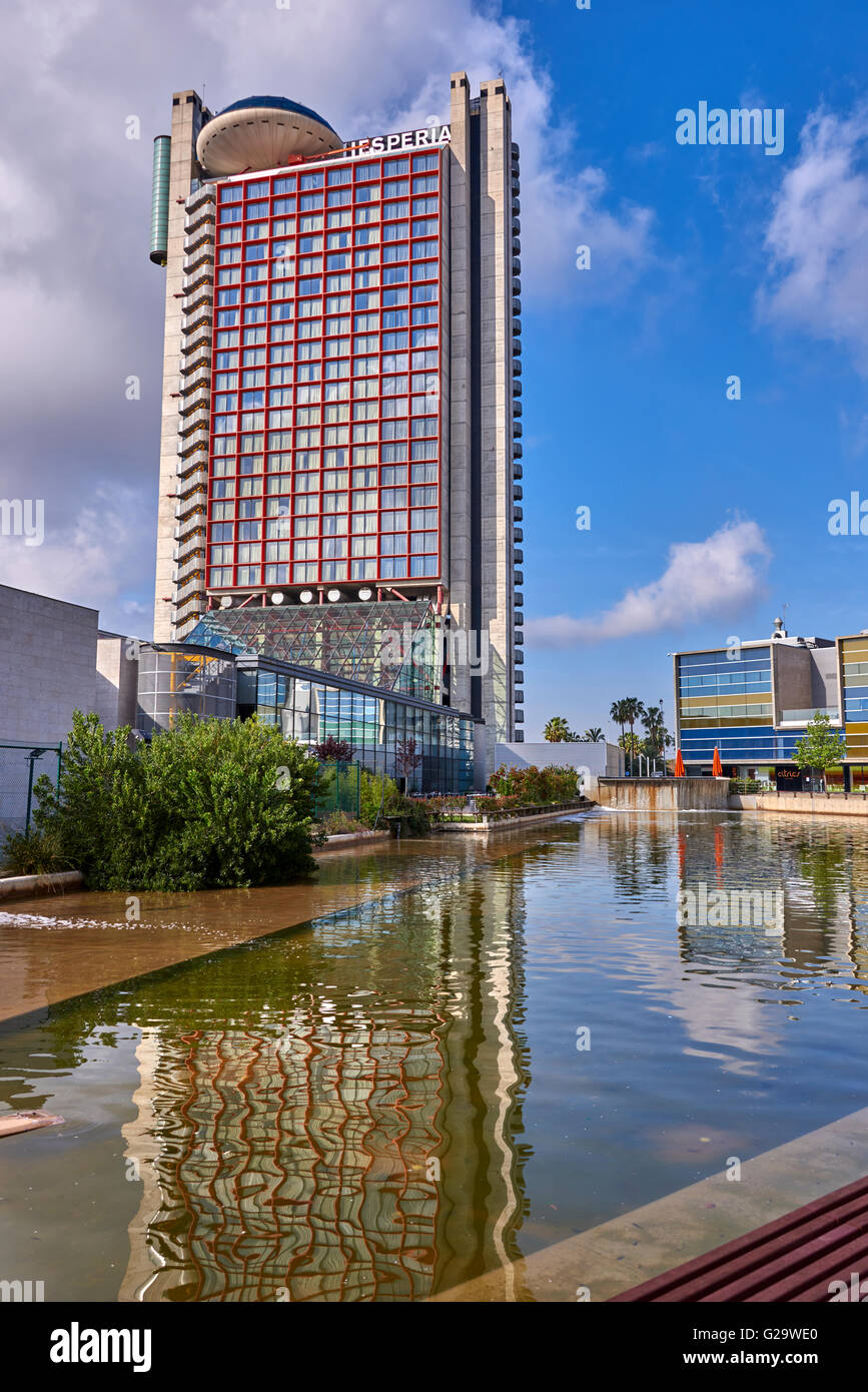 The Hesperia Tower hotel is in Barcelona’s new business and financial ...