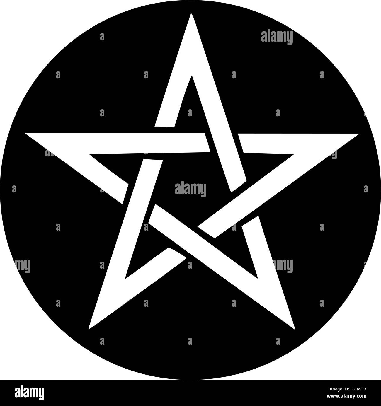Pentagram logo hi-res stock photography and images - Alamy