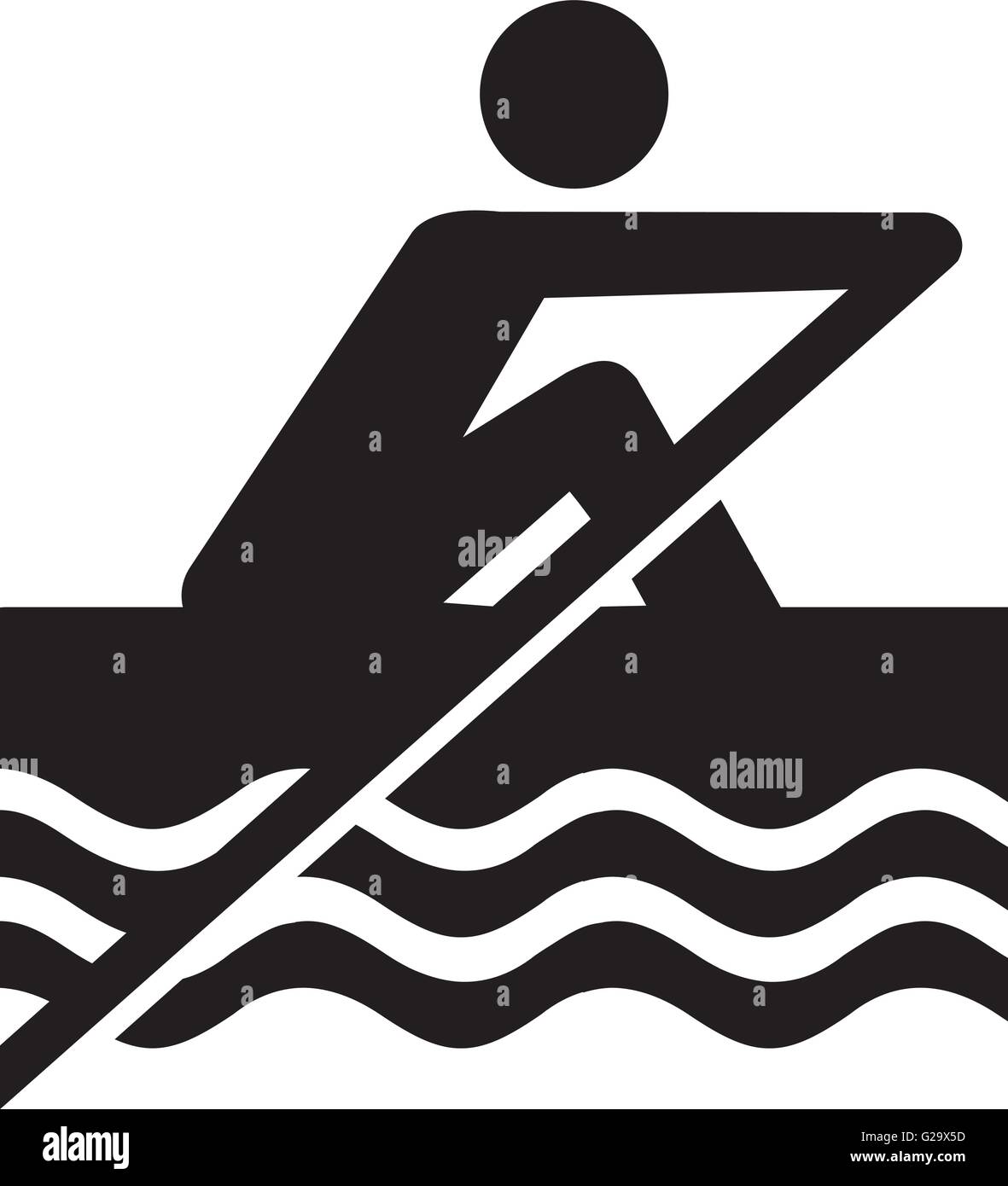 Rowing graphic Stock Vector Images - Alamy
