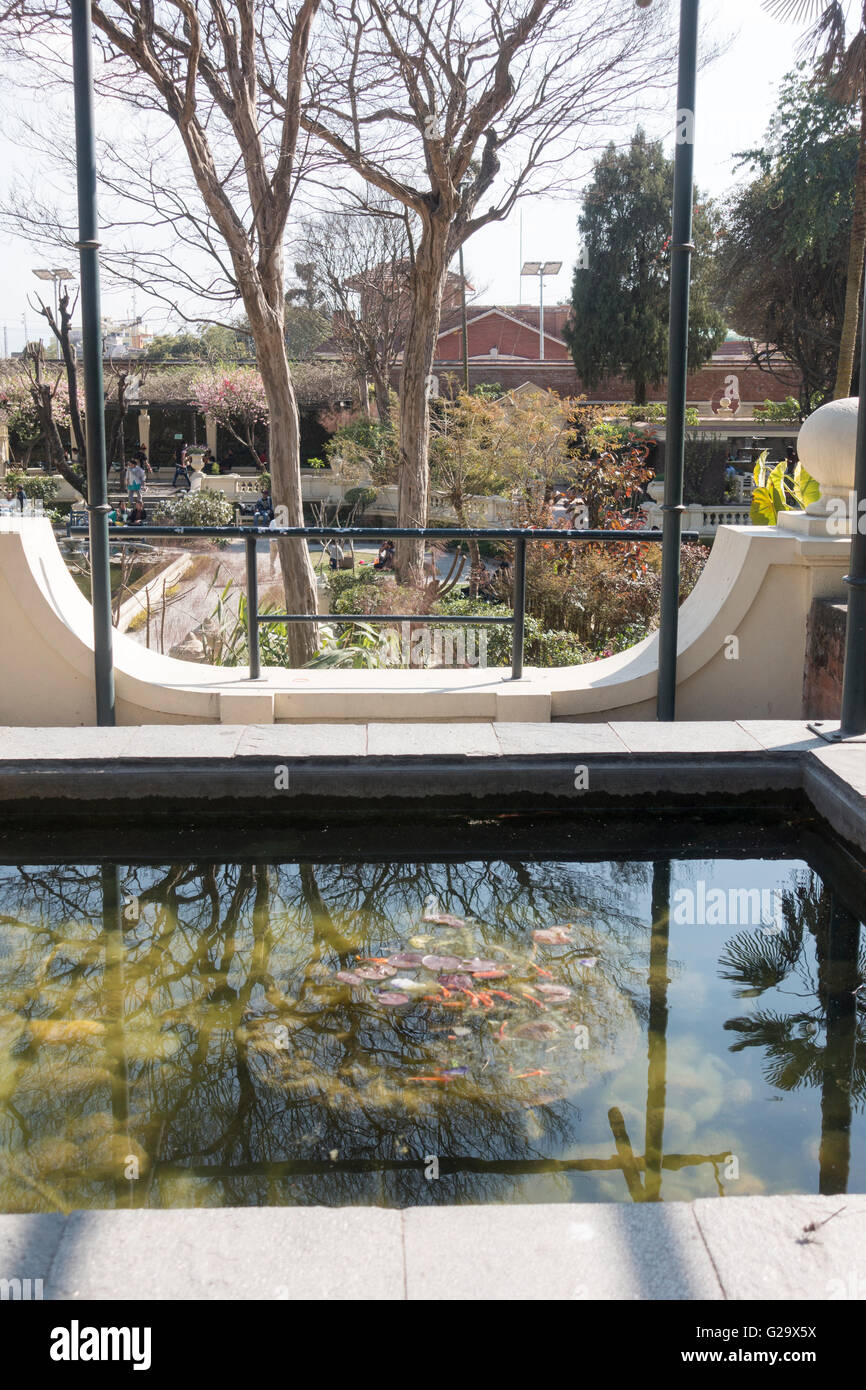 Garden of Dreams, Kaiser Mahal, Thamel District, Kathmandu, Nepal Stock ...