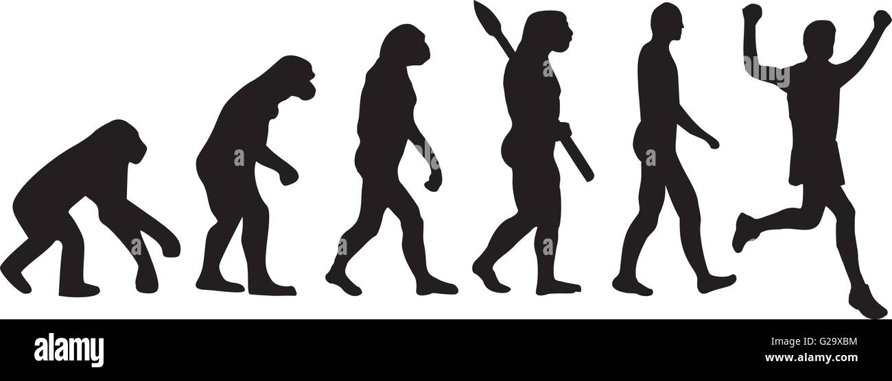 Running Marathon Evolution Stock Vector Image & Art - Alamy