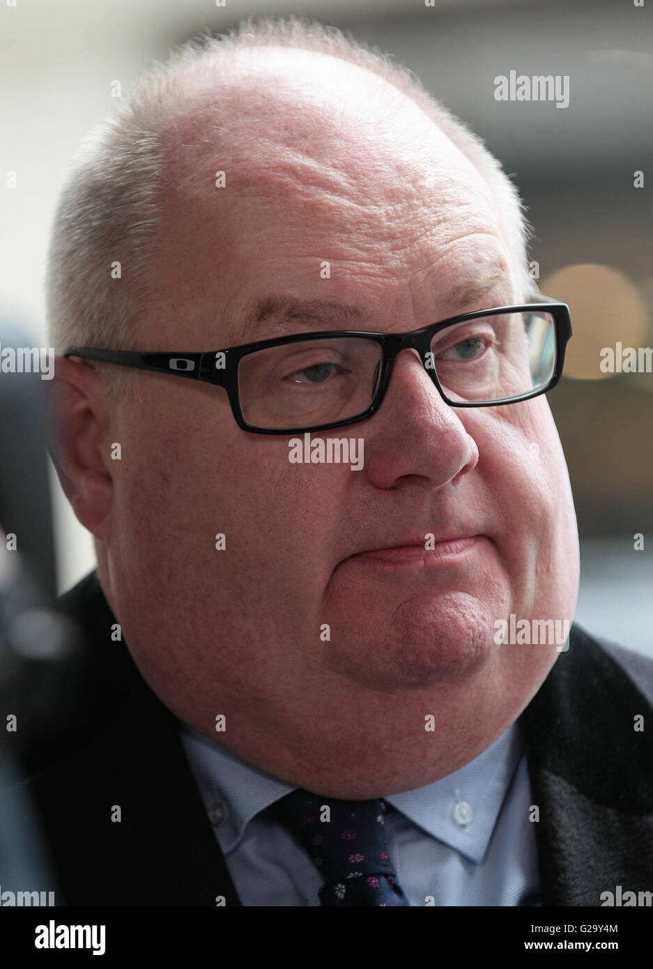 Eric Pickles MP, seen at the BBC in London Stock Photo - Alamy