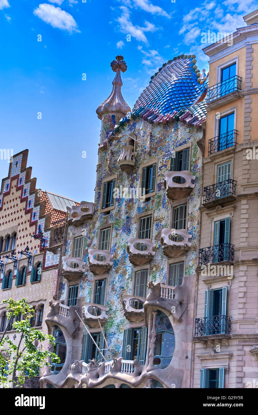 Casa Batlló is a renowned building located in the center of Barcelona ...