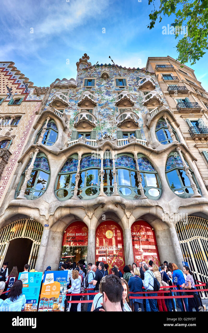 Casa Batlló is a renowned building located in the center of Barcelona ...