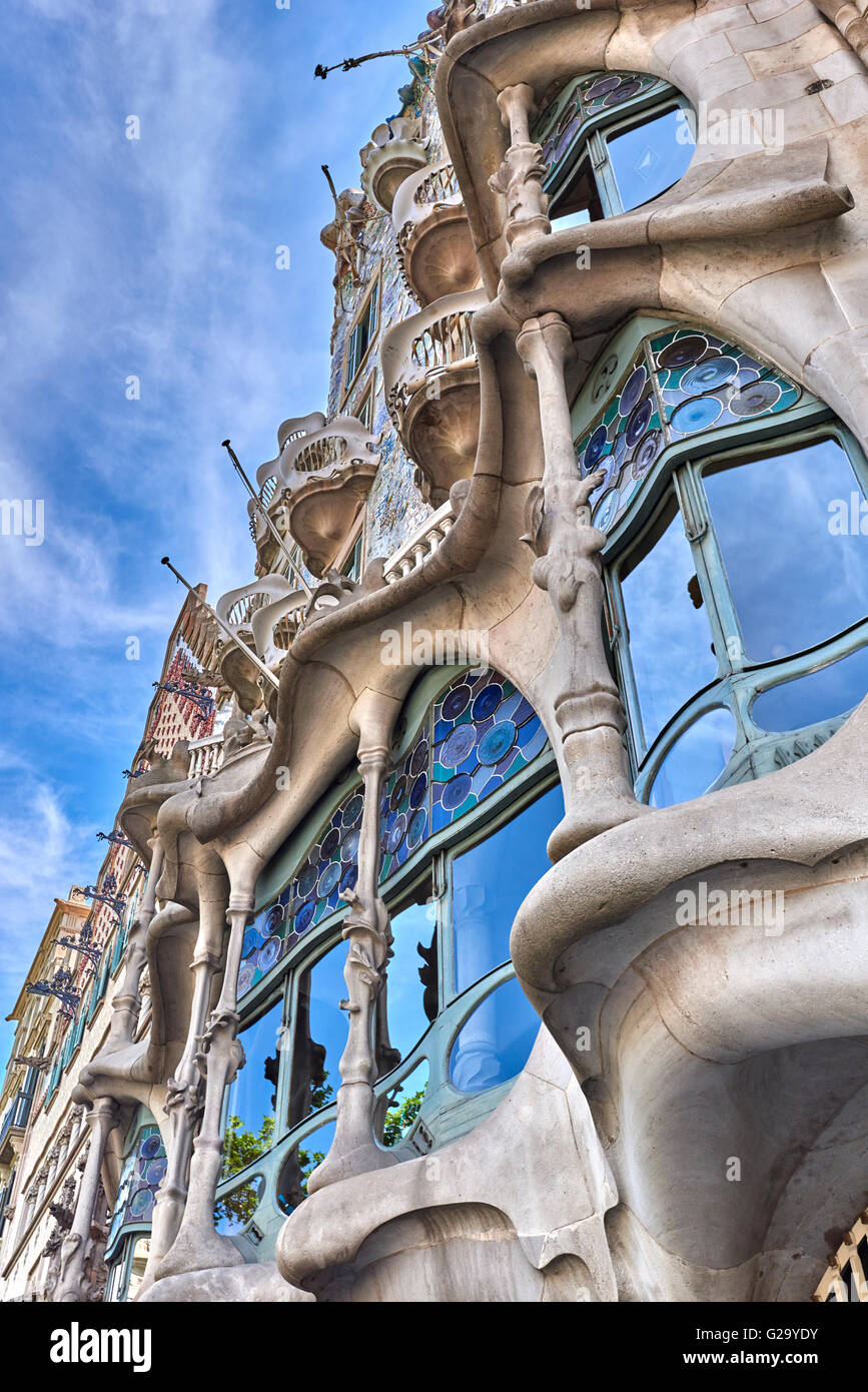 Casa Batlló is a renowned building located in the center of Barcelona ...