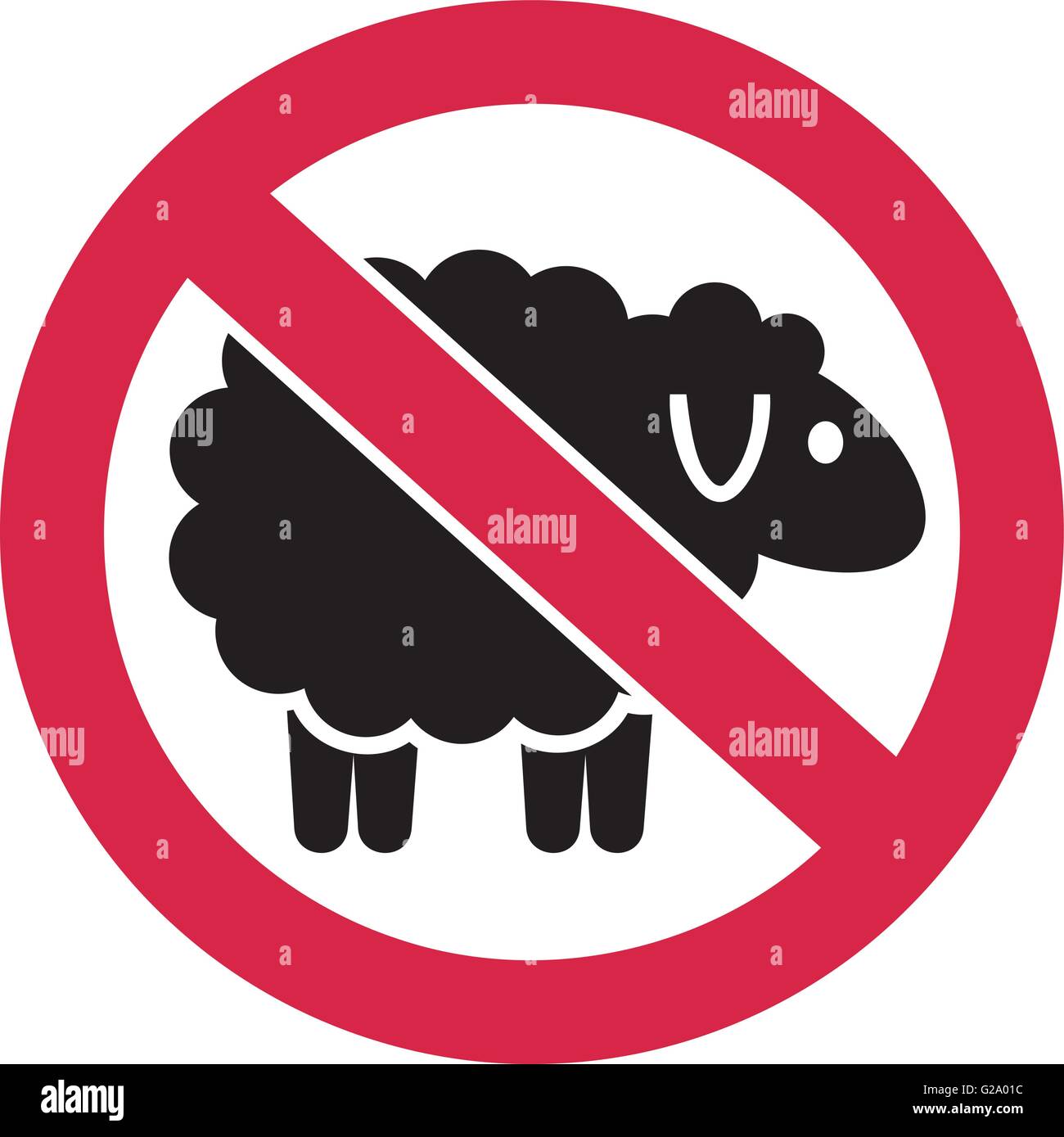 No wool Stock Vector Images - Alamy