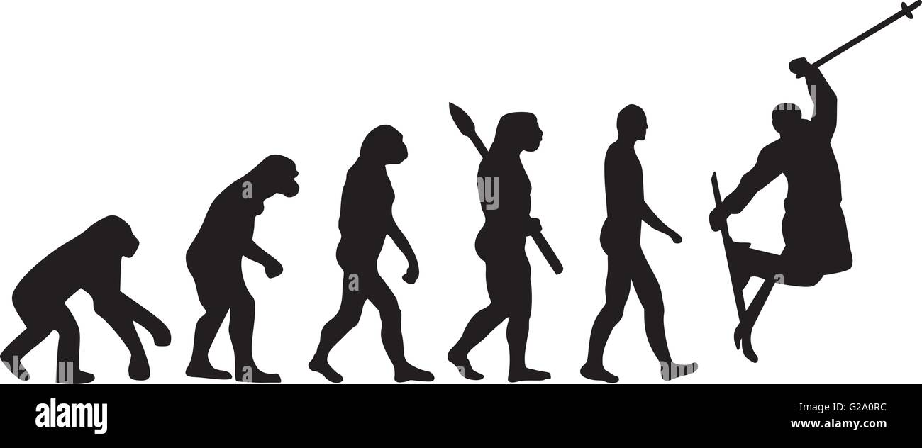 Ski history Stock Vector Images - Alamy