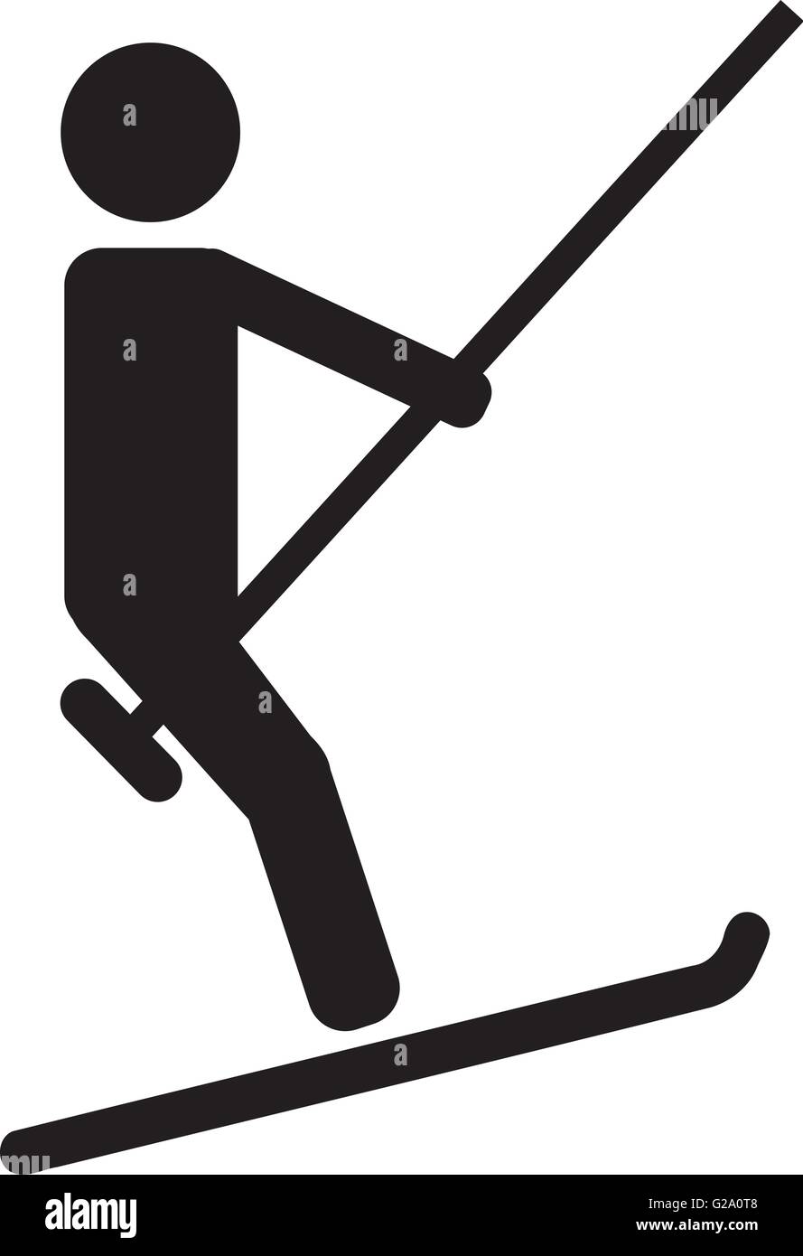 Ski Lift Icon Stock Vector Image & Art - Alamy