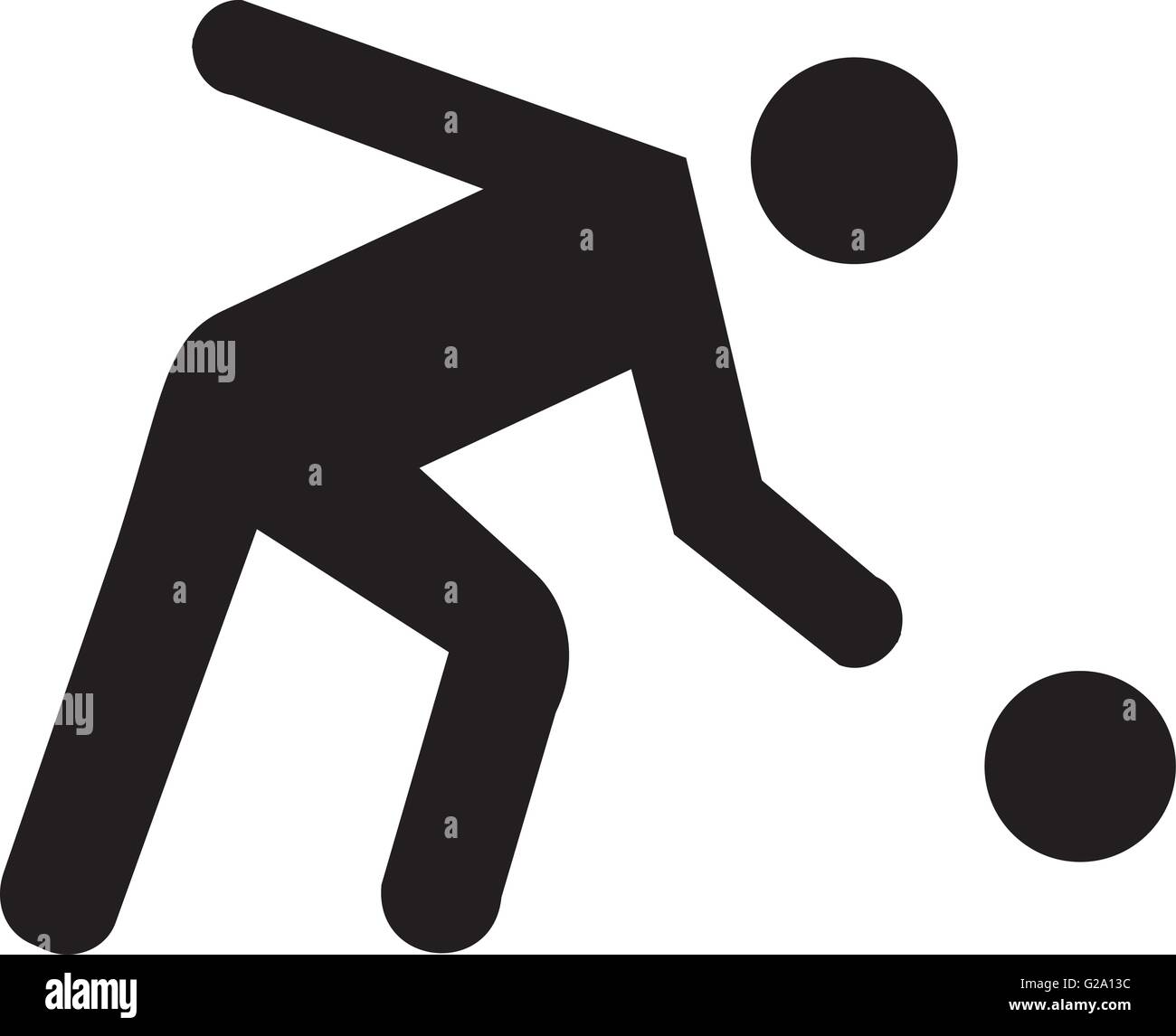 Ninepins vector vectors hi-res stock photography and images - Alamy