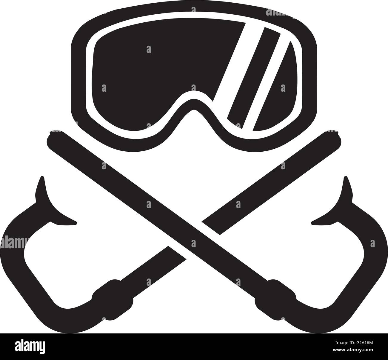 Snorkel mask vector vectors hi-res stock photography and images - Alamy