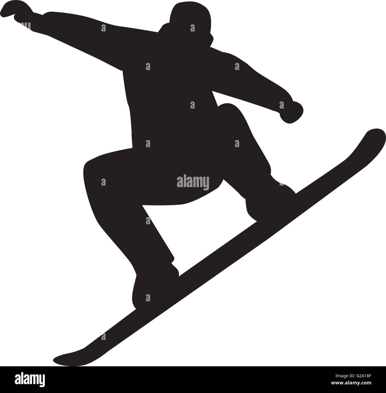 Snowboarding pictogram Stock Vector Images - Alamy