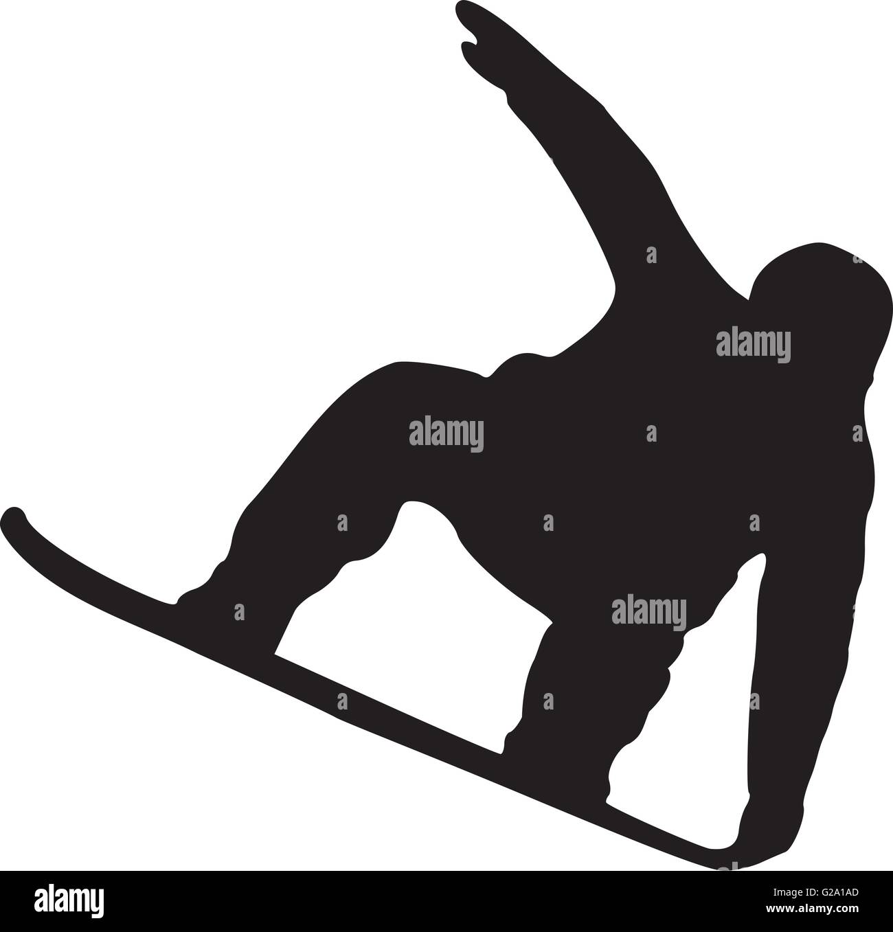 Snowboarding pictogram Stock Vector Images - Alamy