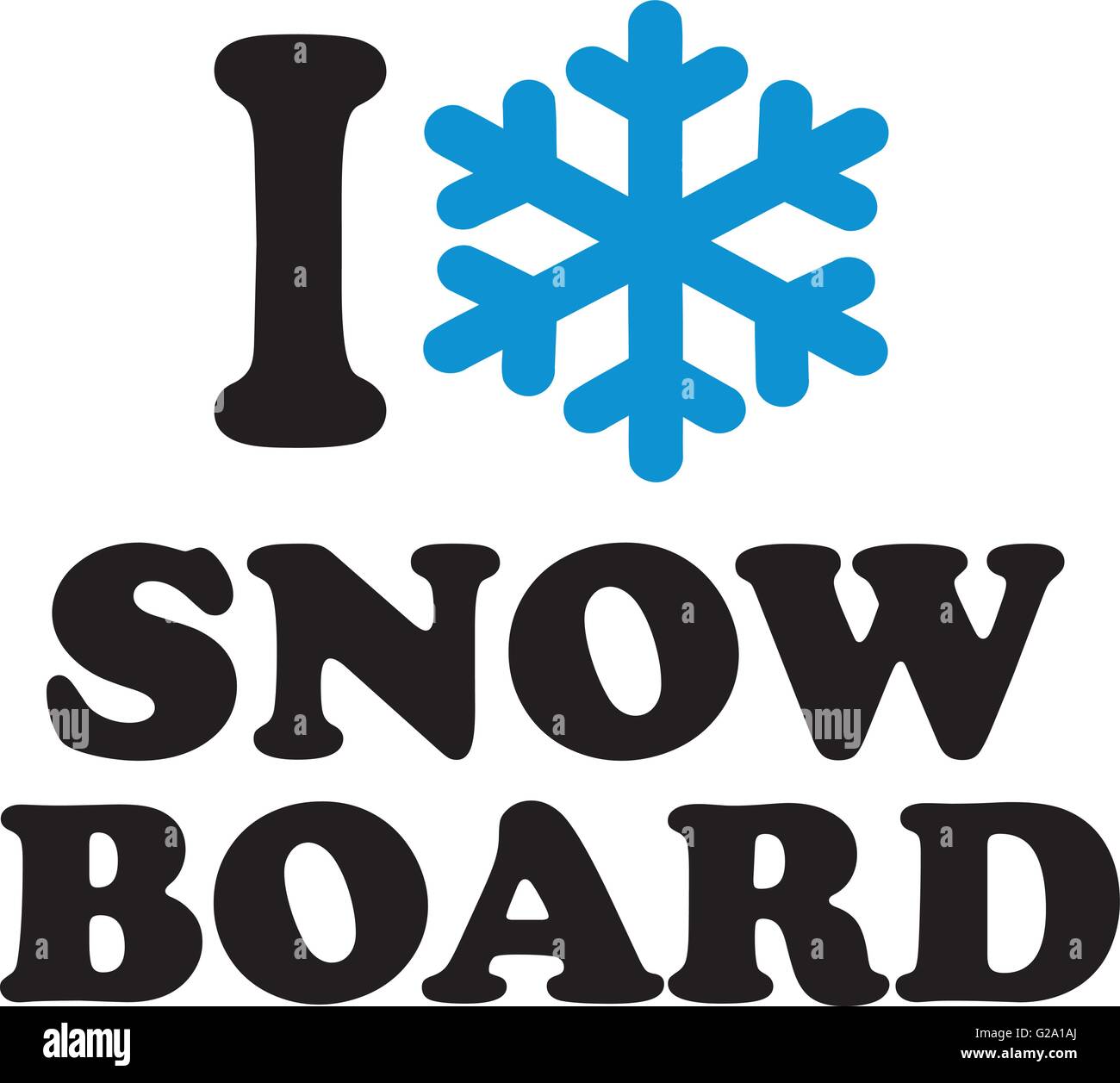 I snow Stock Vector Images - Alamy