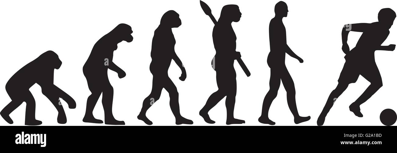 Soccer Football Evolution Stock Vector Image & Art - Alamy