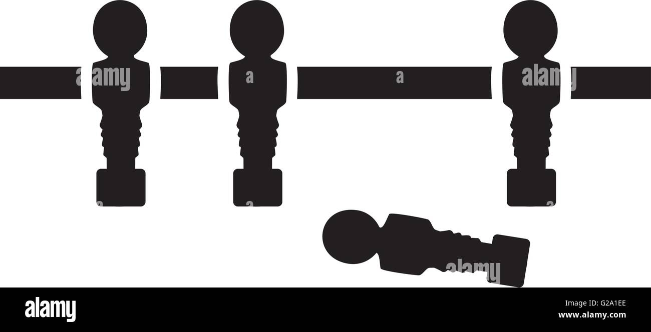 Table Football Player Stock Vector Image & Art - Alamy