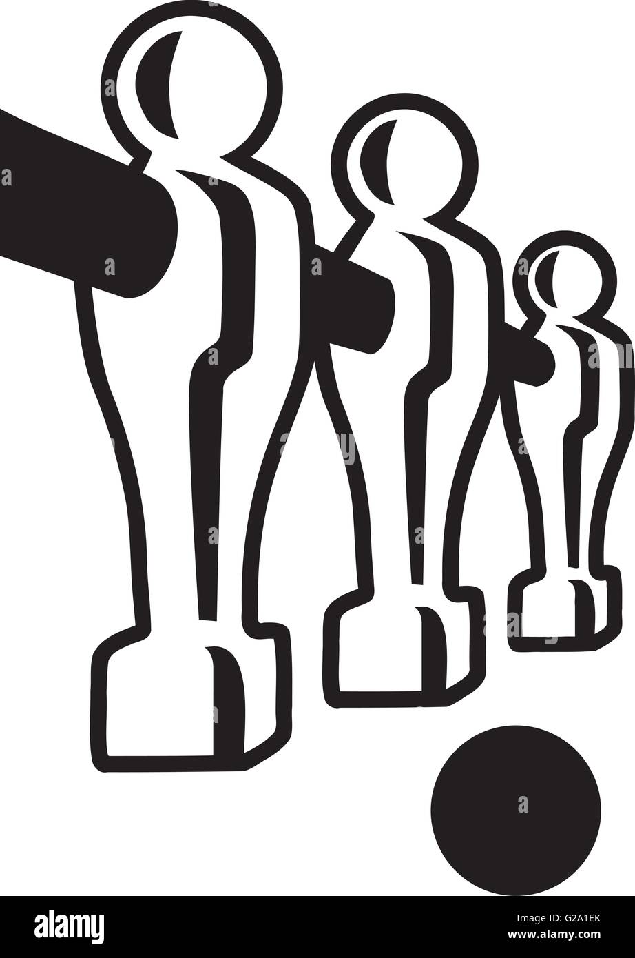 Table Football Player Start Stock Vector Image & Art - Alamy