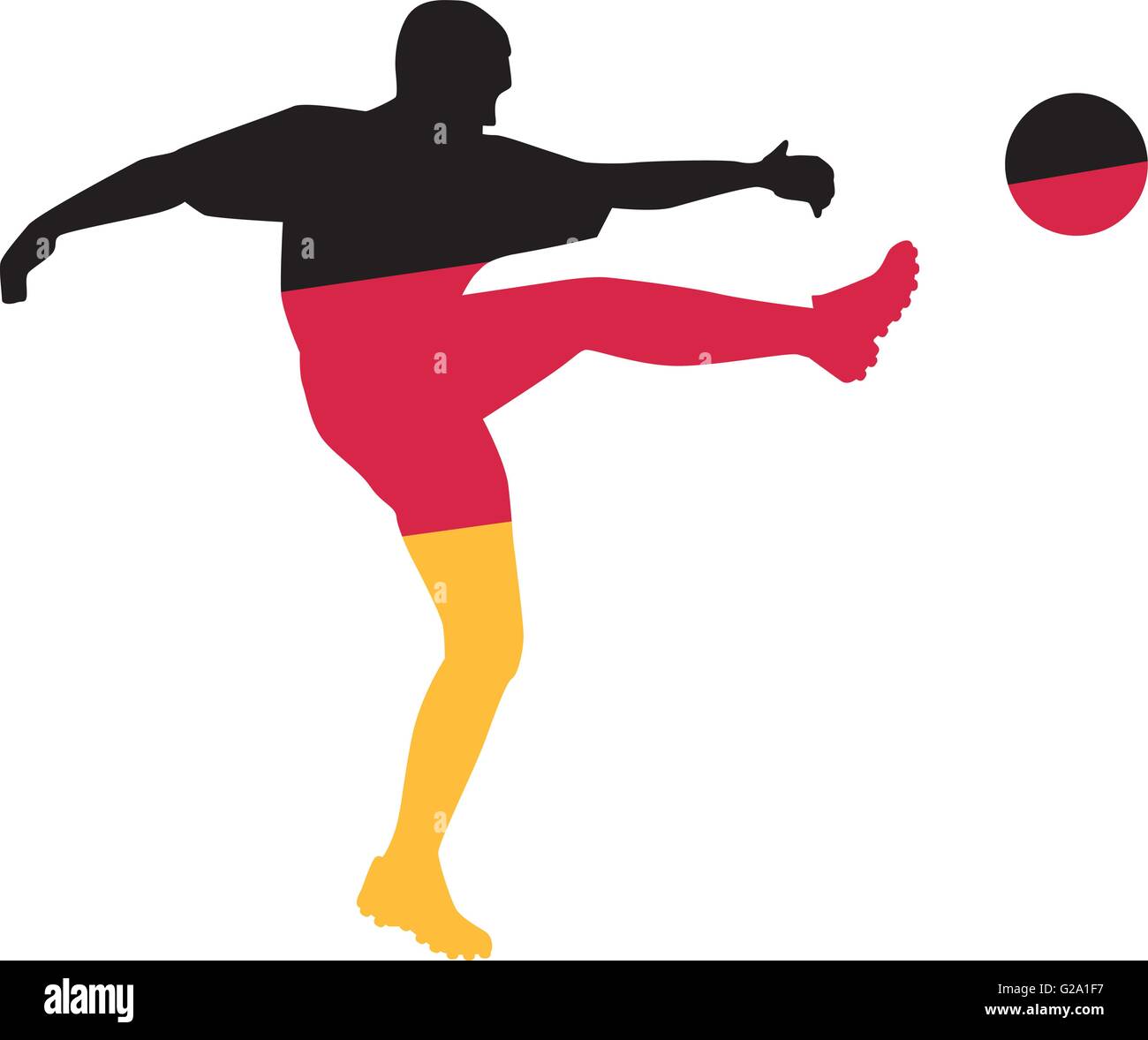 Germany football team logo Stock Vector Images - Alamy