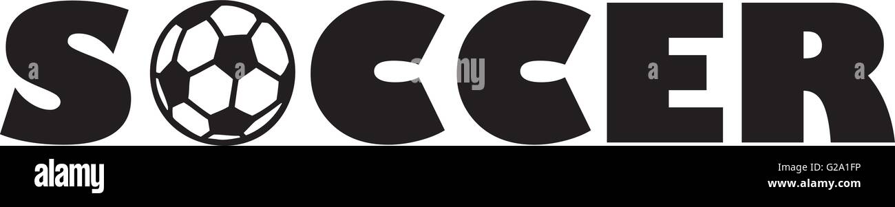 Football word player silhouette hi-res stock photography and images - Alamy