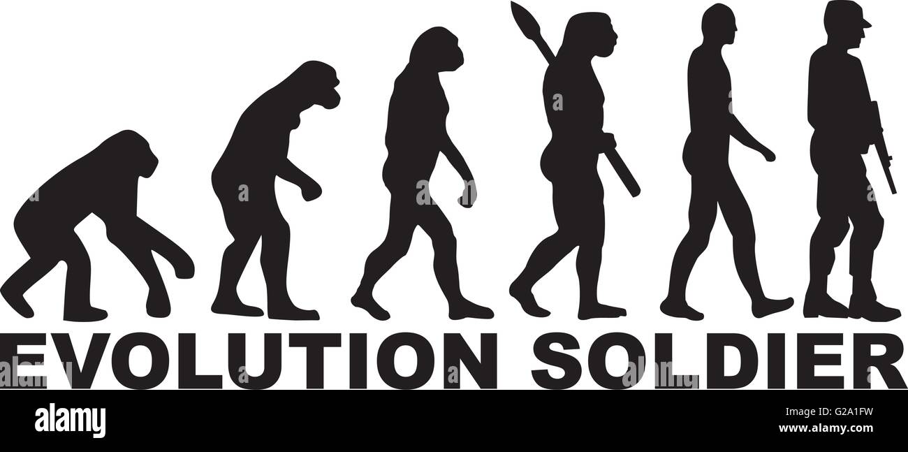 Soldier evolution hi-res stock photography and images - Alamy
