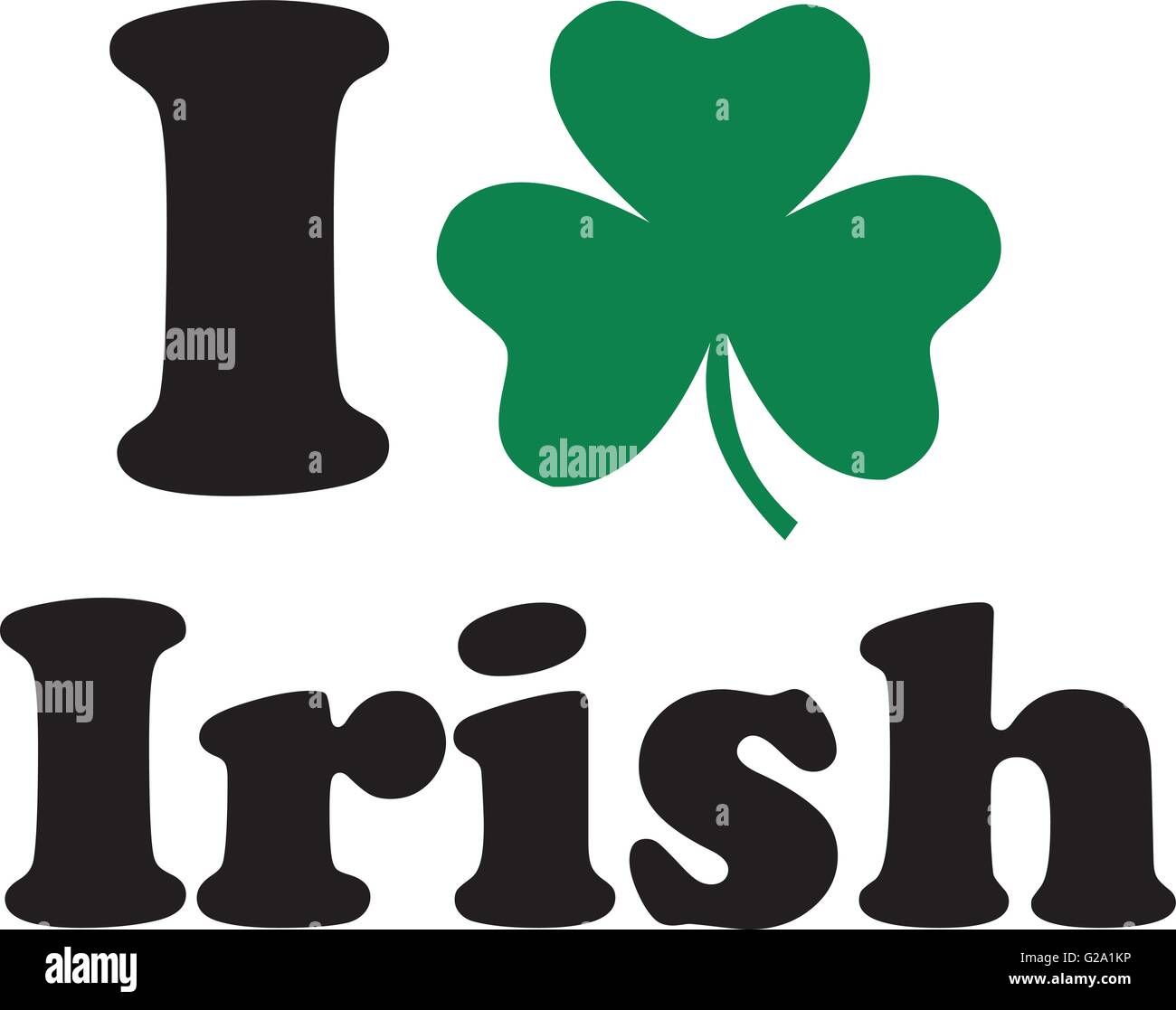 Irish love Stock Vector Images - Alamy
