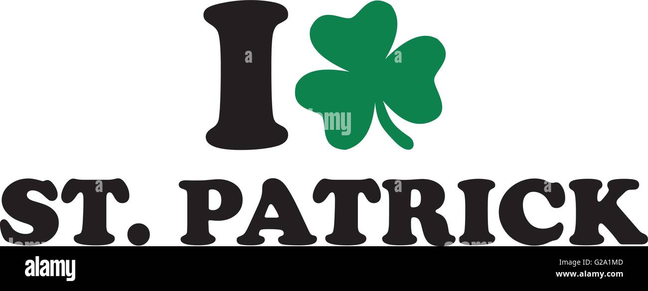 Patrick love Stock Vector Images - Alamy