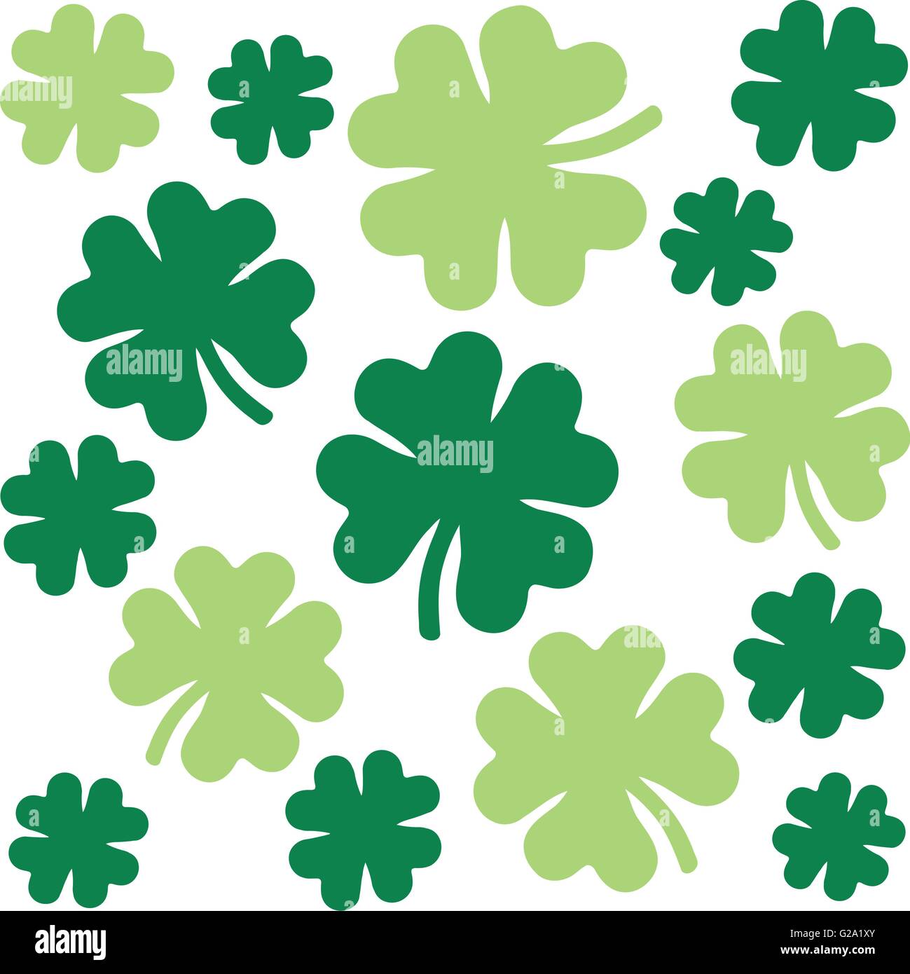 Green Shamrock Template