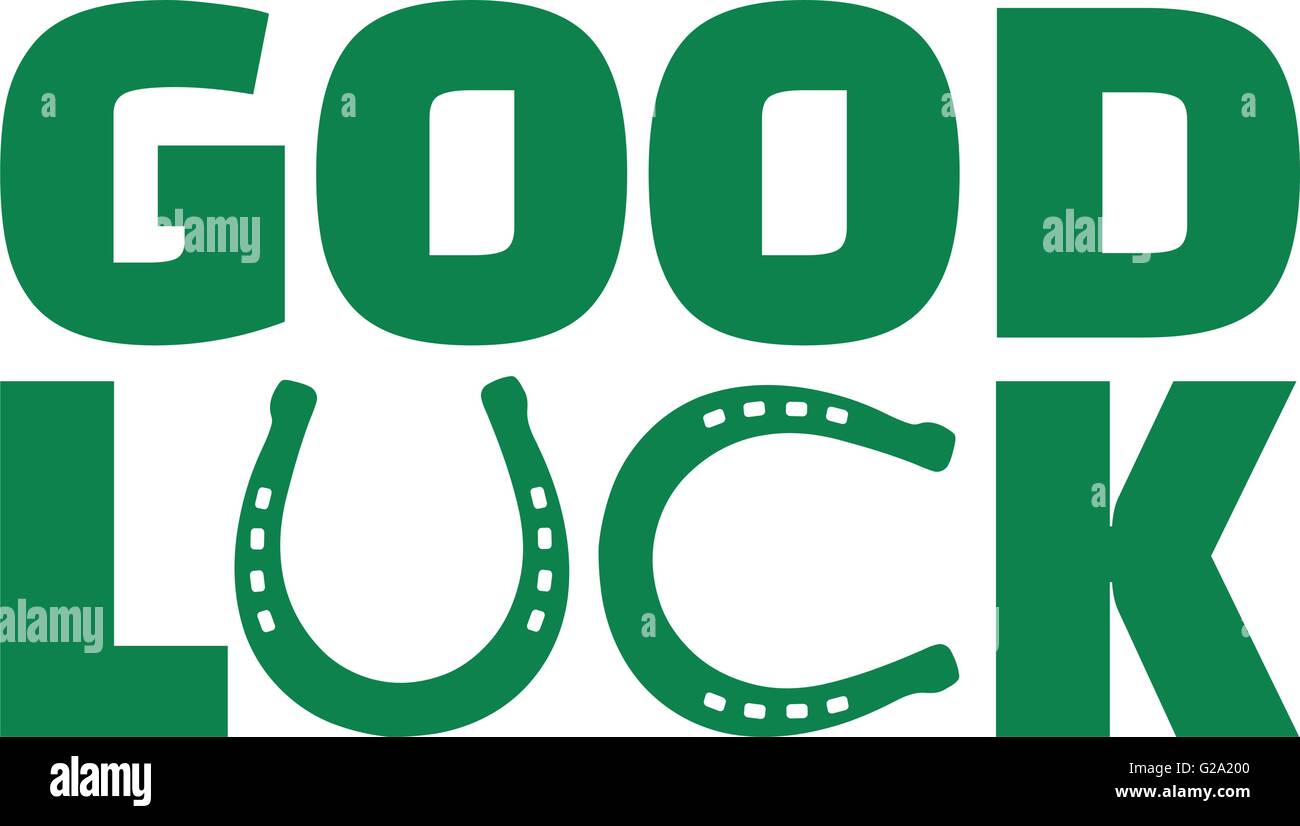 Good luck logo Stock Vector Images - Alamy
