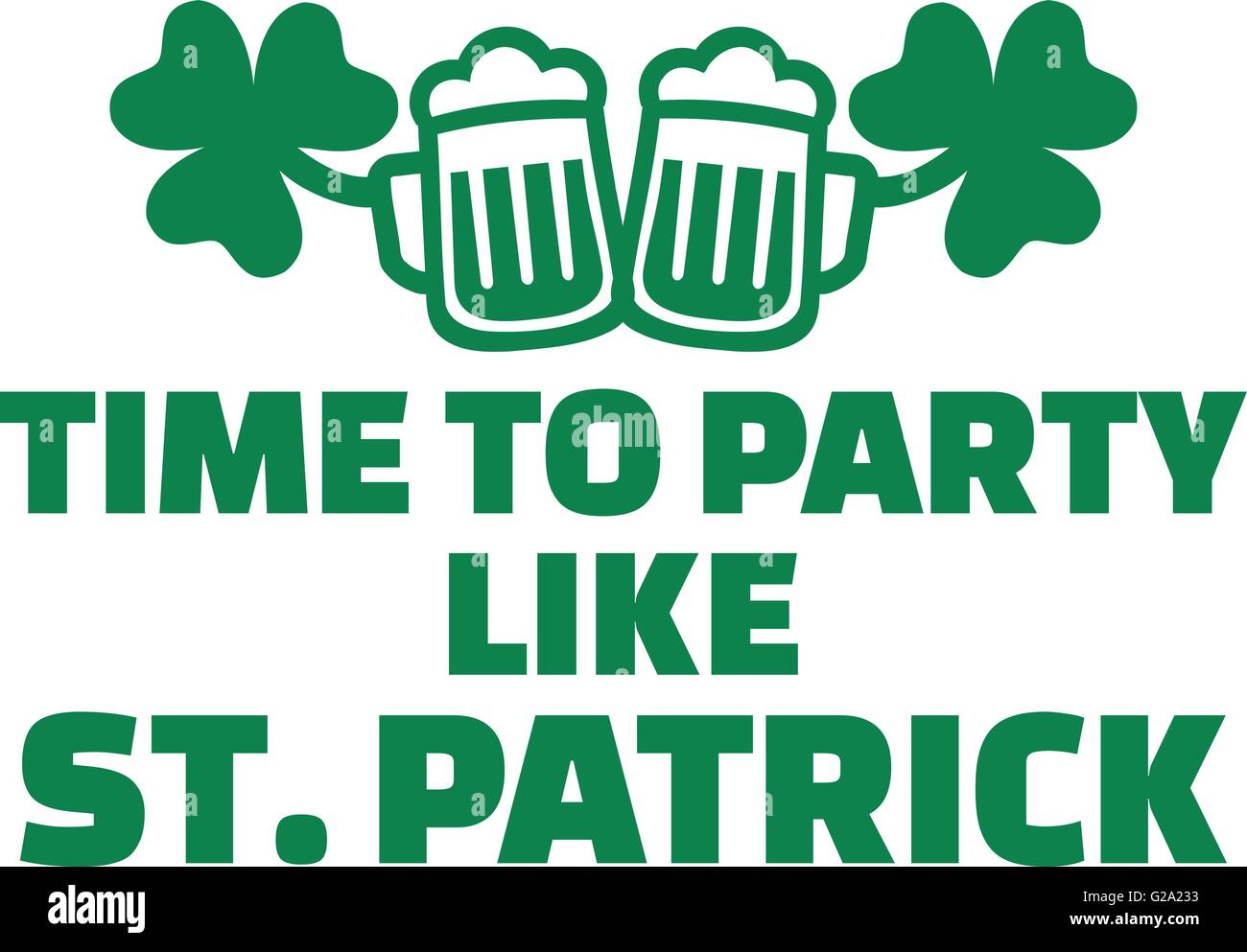 Beer time vector vectors Stock Vector Images - Alamy