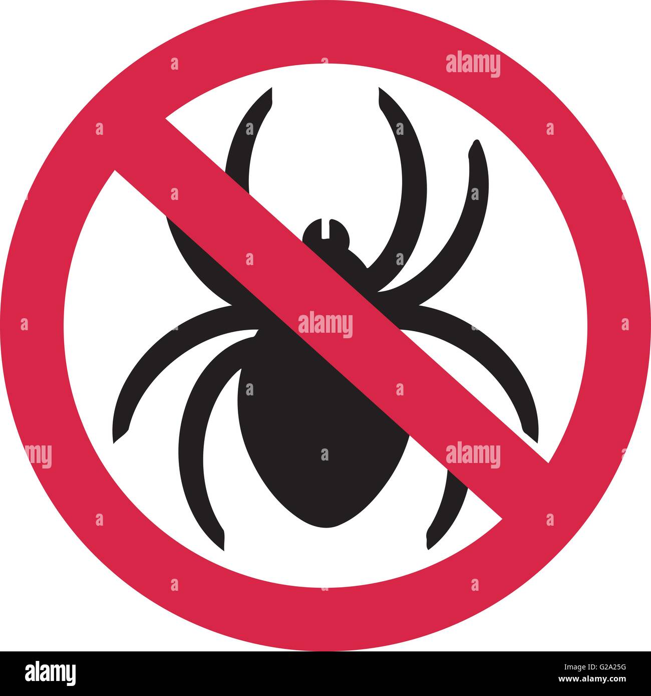 Spider no web Stock Vector Images - Alamy