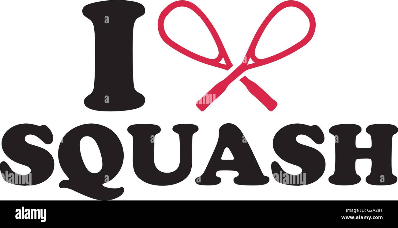 Squash rackets Stock Vector Images - Alamy