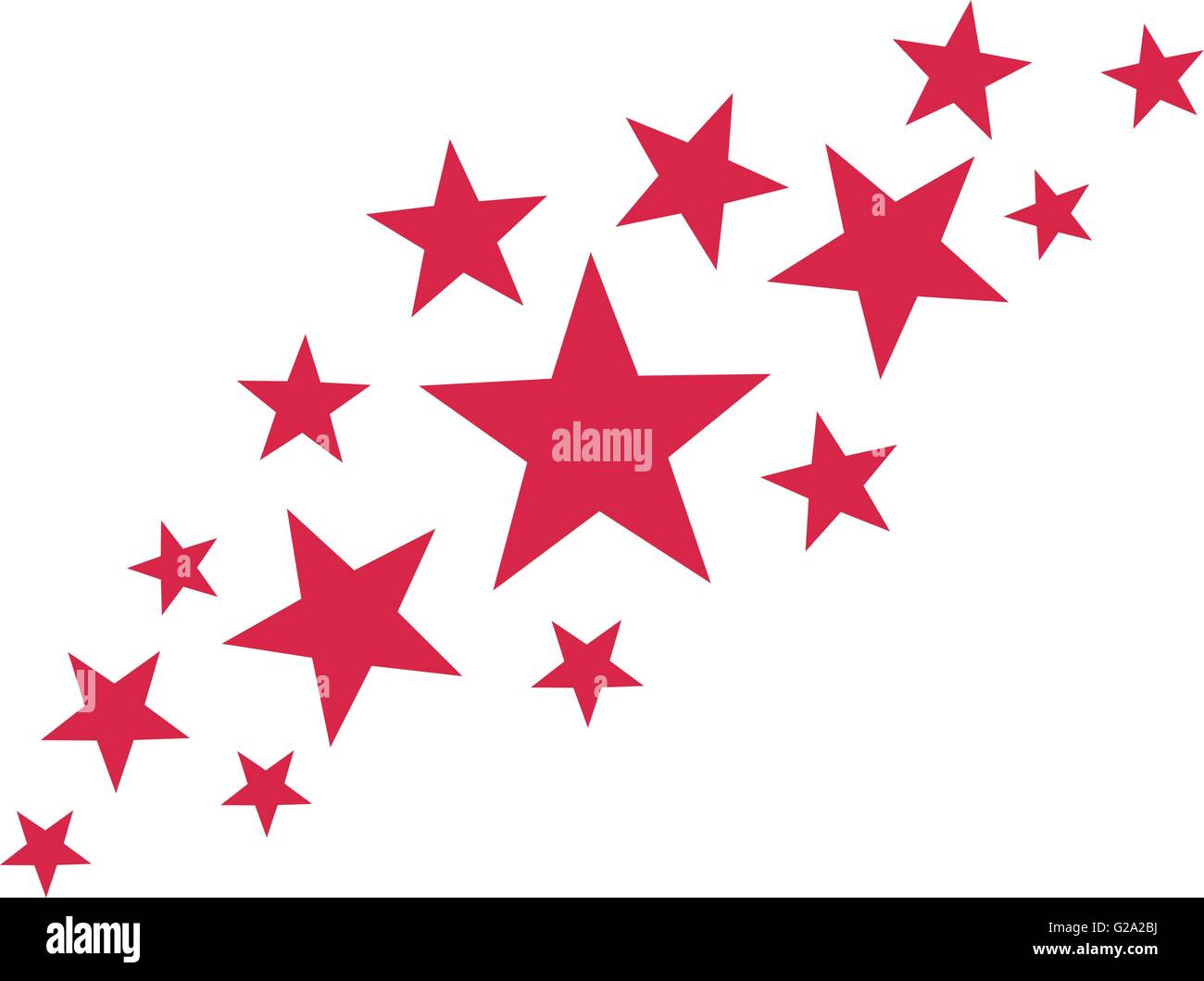 Abstract red stars Stock Vector Image & Art - Alamy