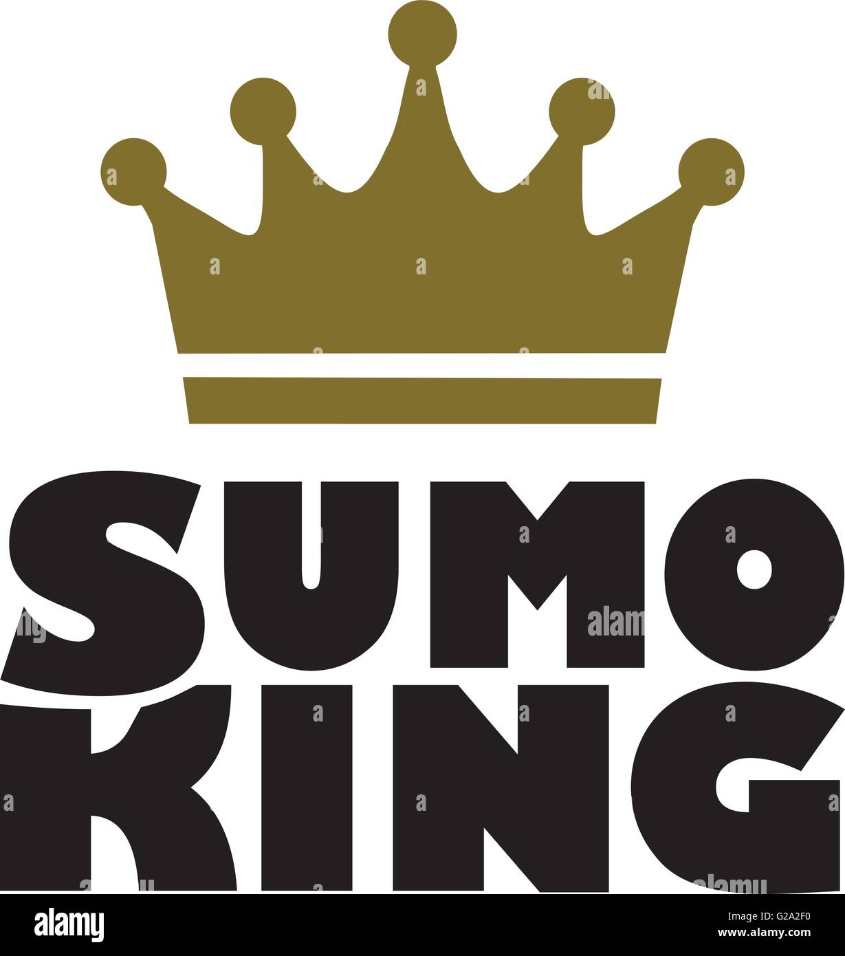 The sumo wrestler Stock Vector Images - Alamy