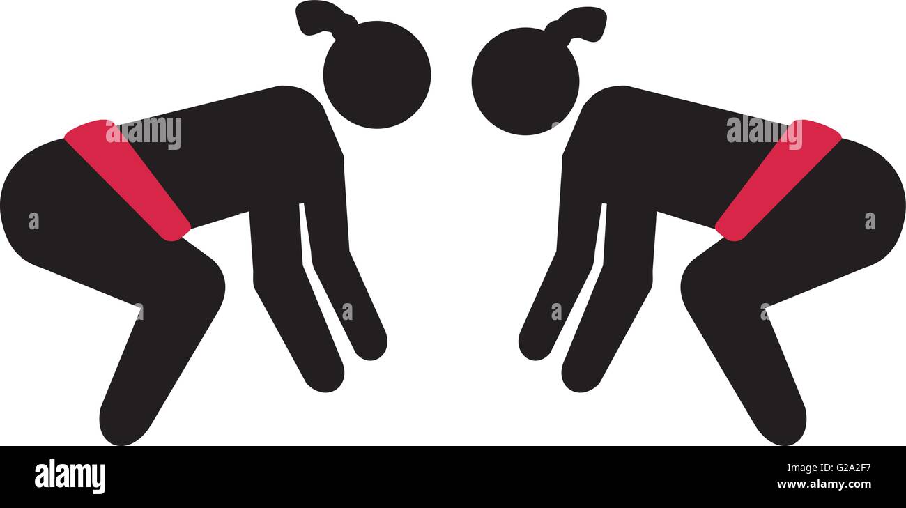 Sumo wrestling icon Stock Vector Image & Art - Alamy