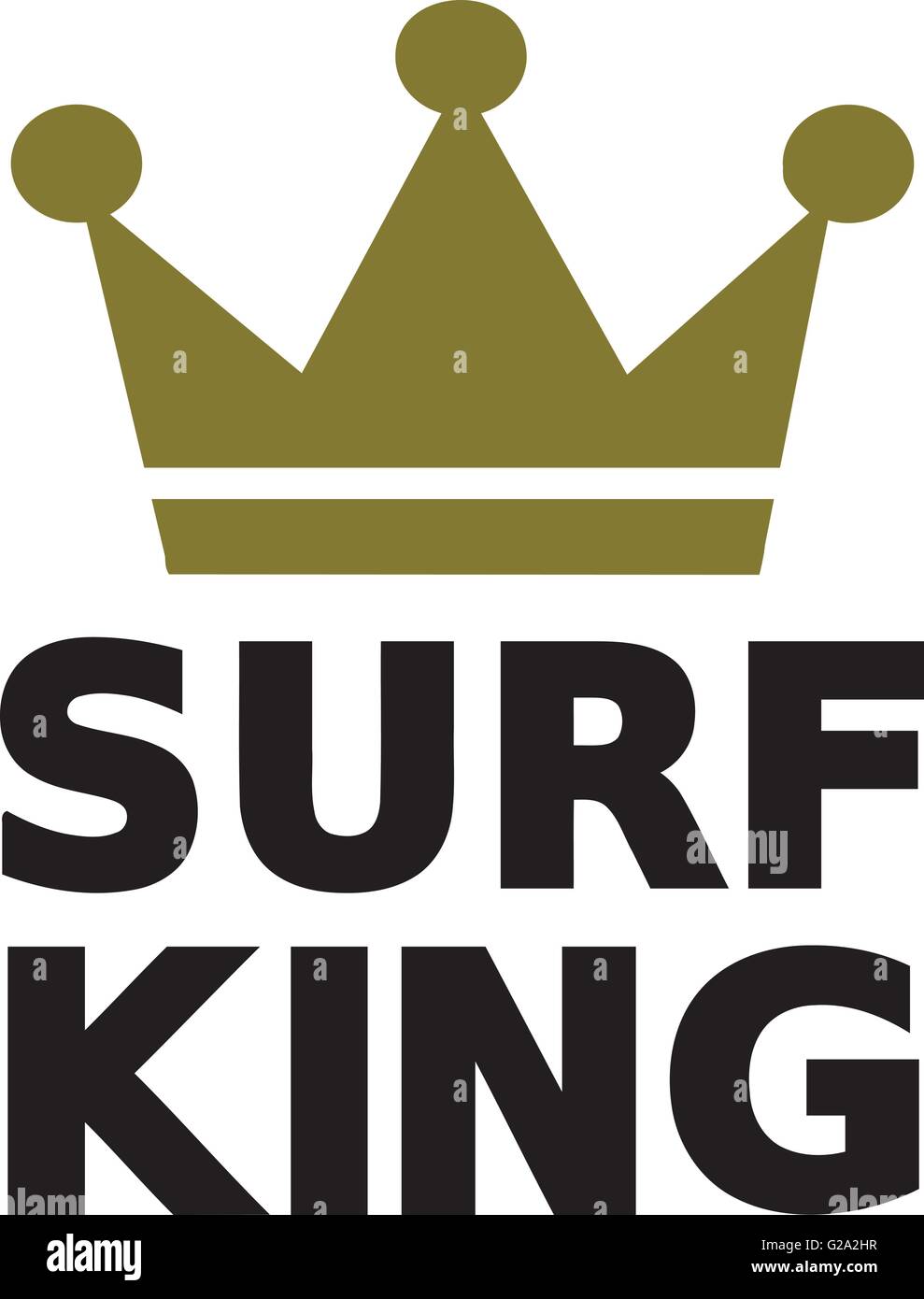 King Of The Ocean Stock Vector Images - Alamy