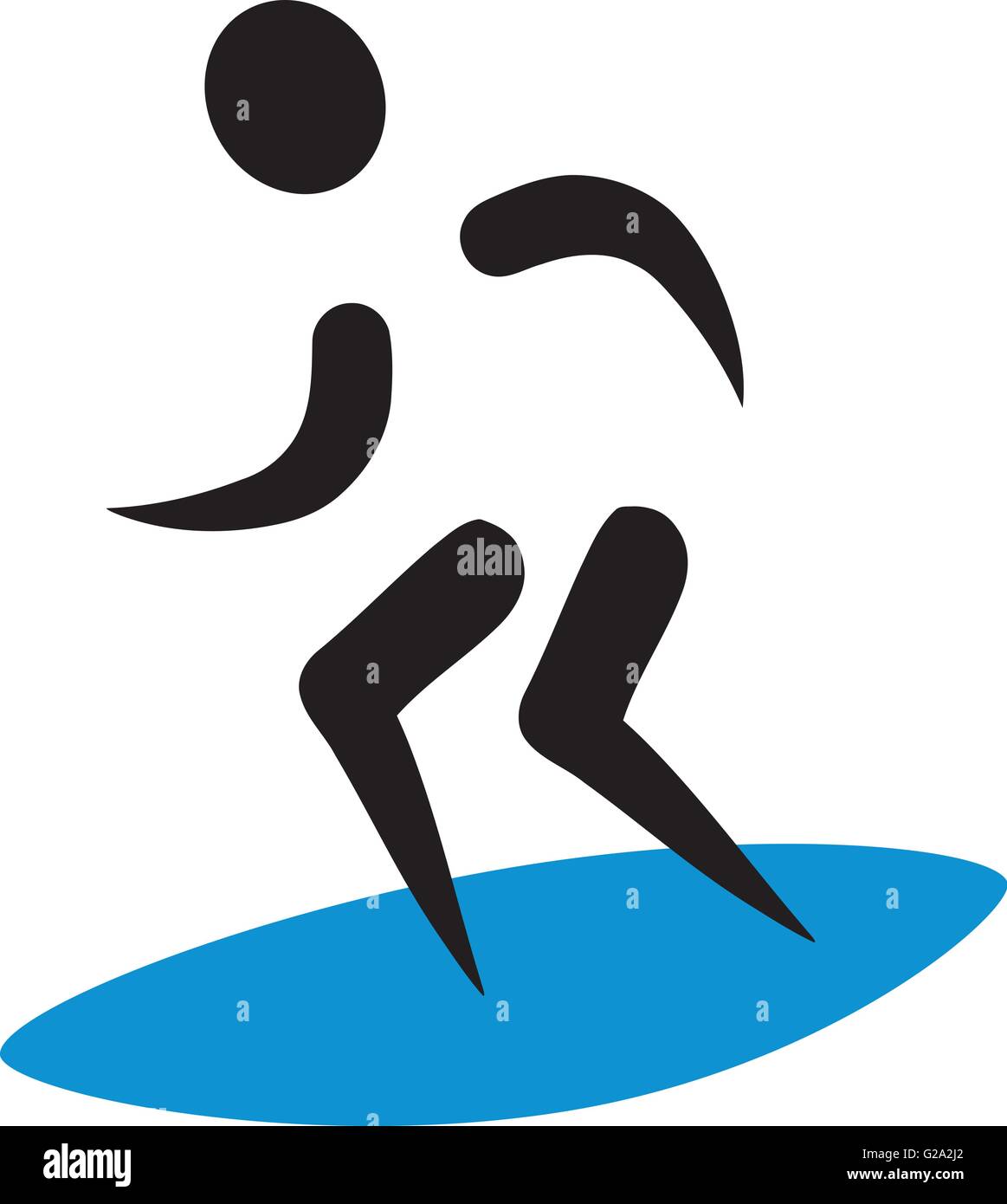 Surfing icon surfer Stock Vector Image & Art - Alamy
