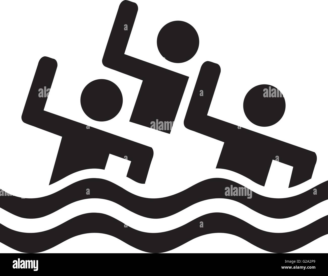 Synchronized swimming icon Stock Vector Image & Art - Alamy