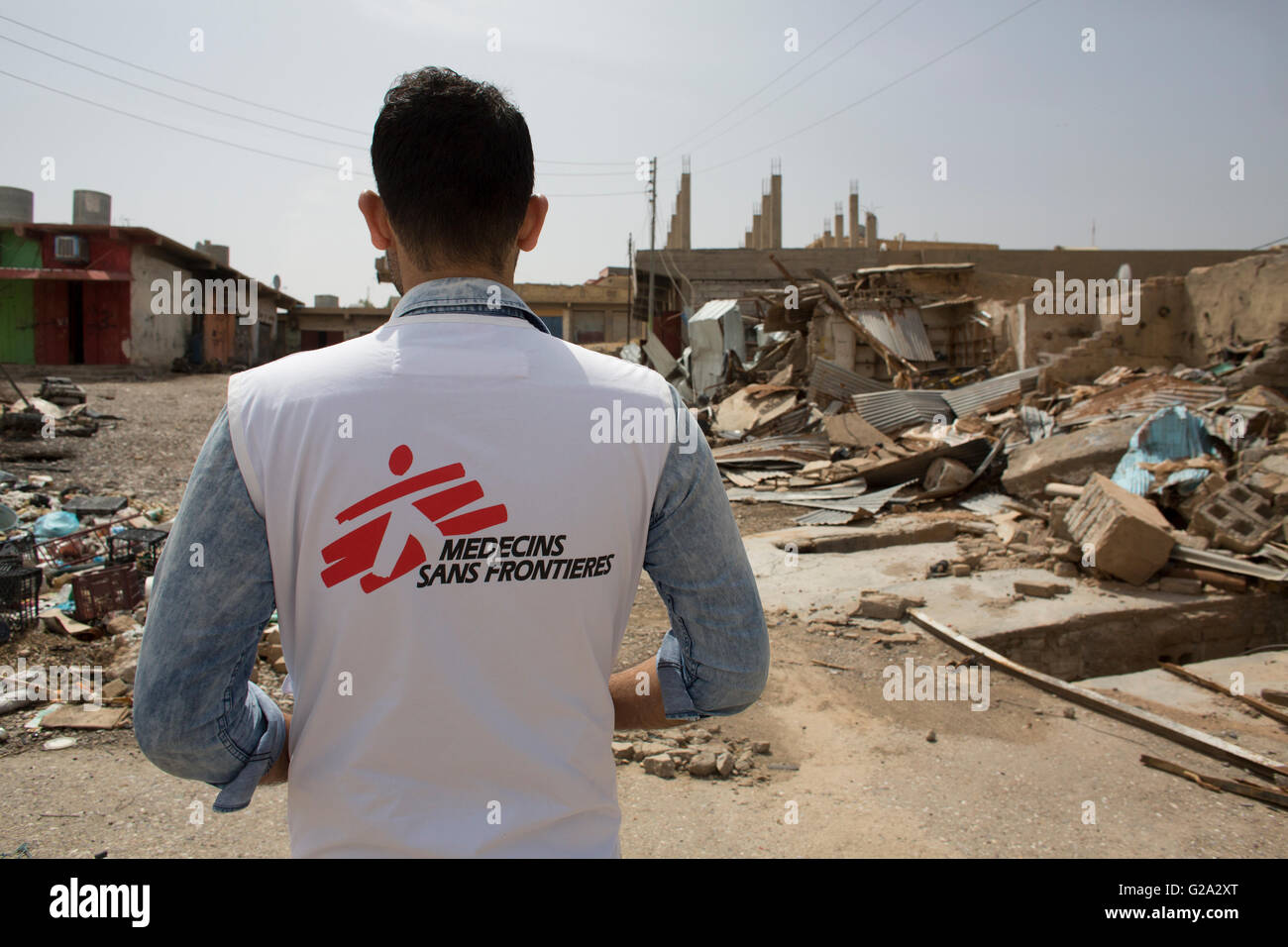 Jalawla, town in North Eastern Iraq being destroyed after heavy ...