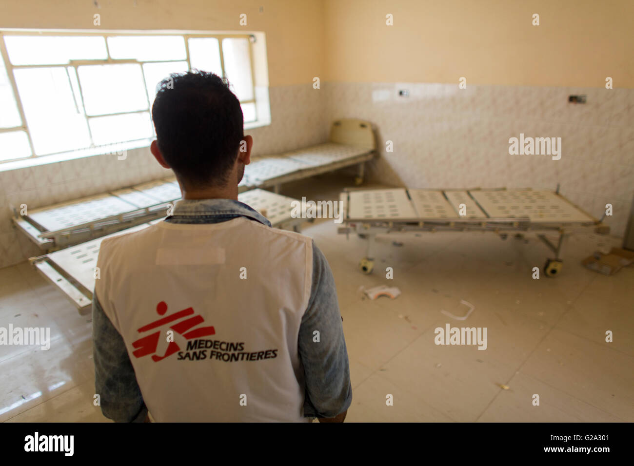 Hospital in Jalawla (North Eastern Iraq) being destroyed after heavy ...