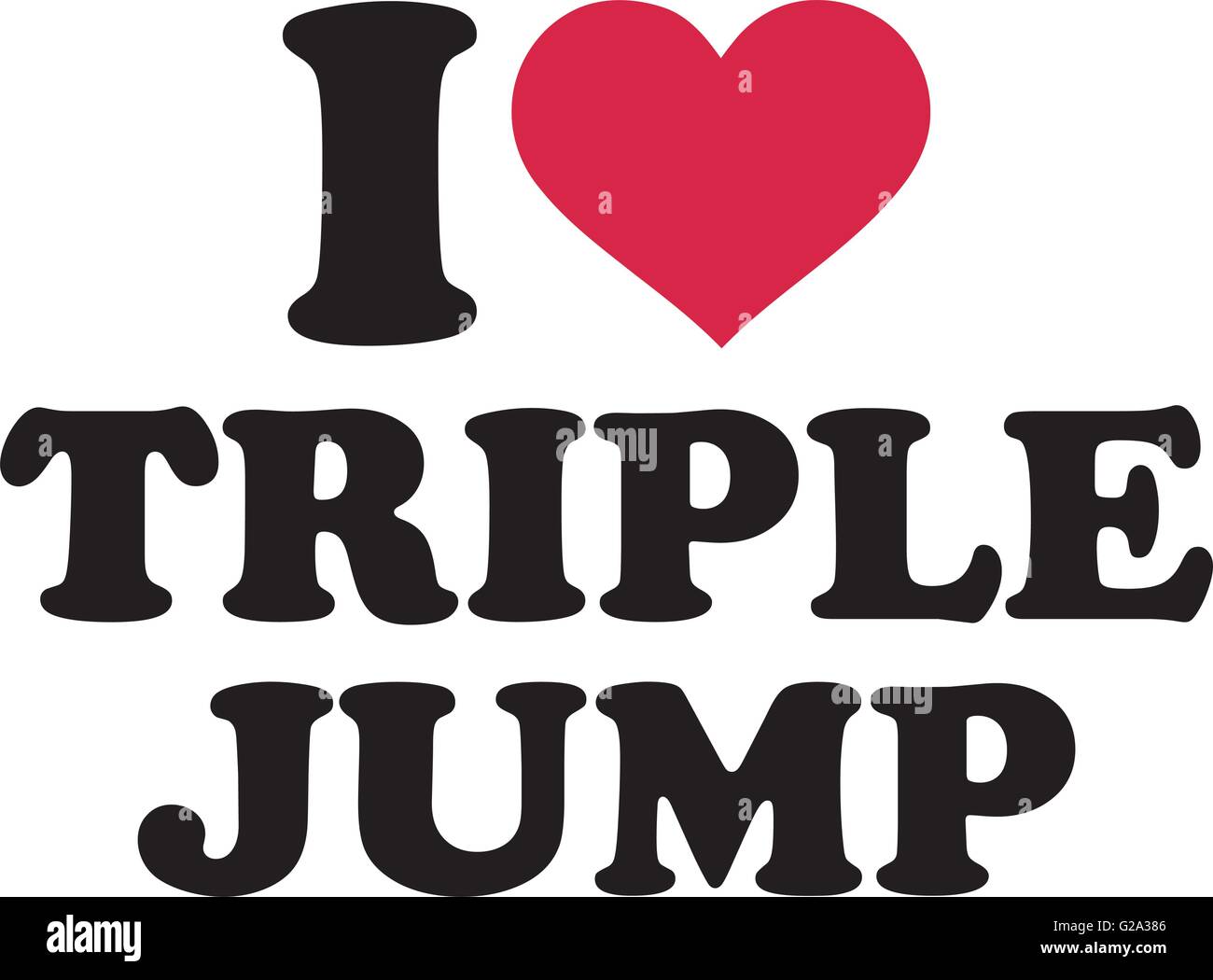 Triple love symbol hi-res stock photography and images - Alamy