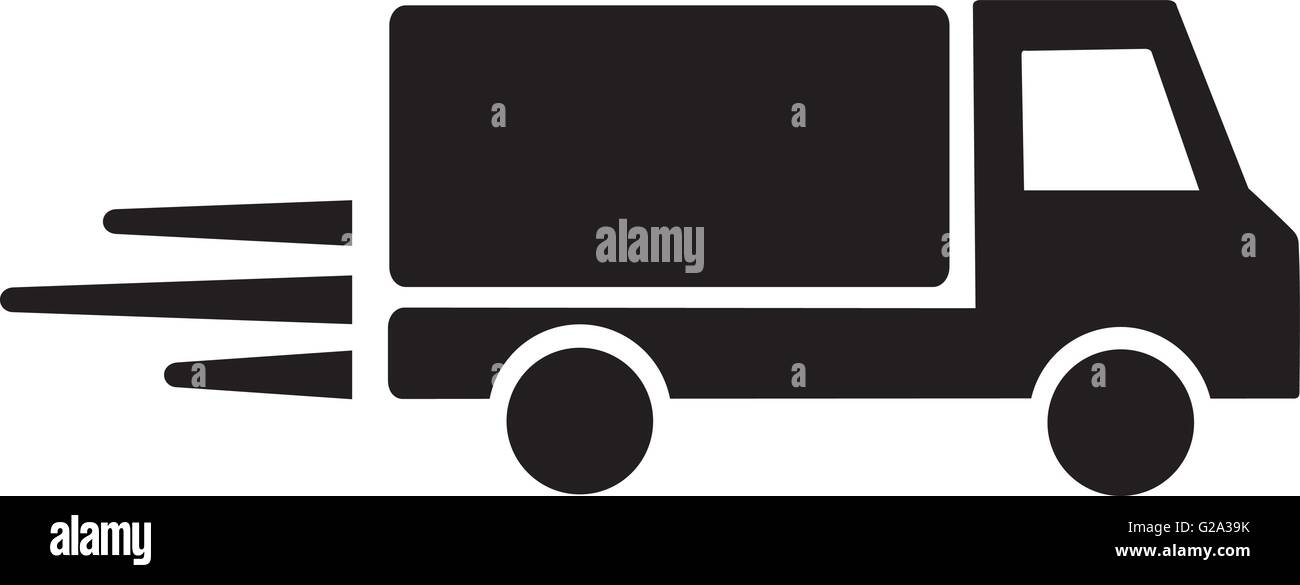 Truck Speed Delivery Stock Vector Image & Art - Alamy