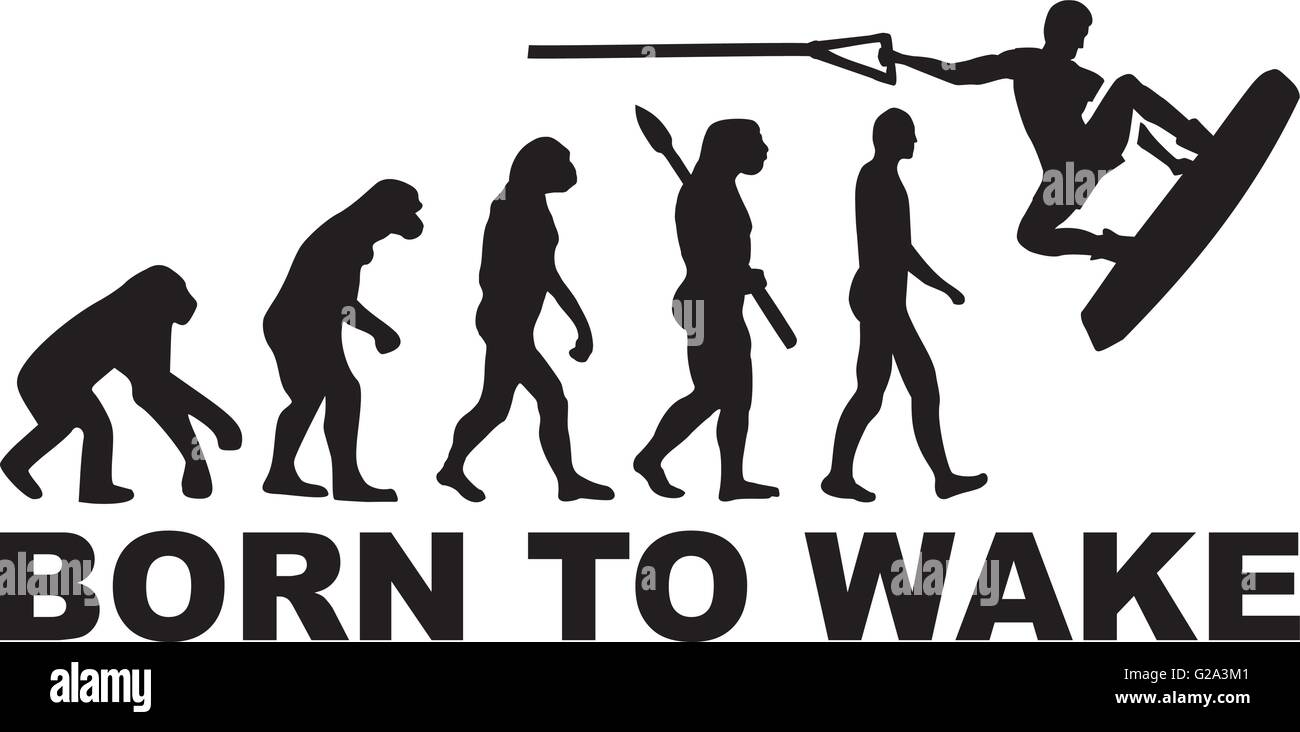 Wake surf Stock Vector Images - Alamy