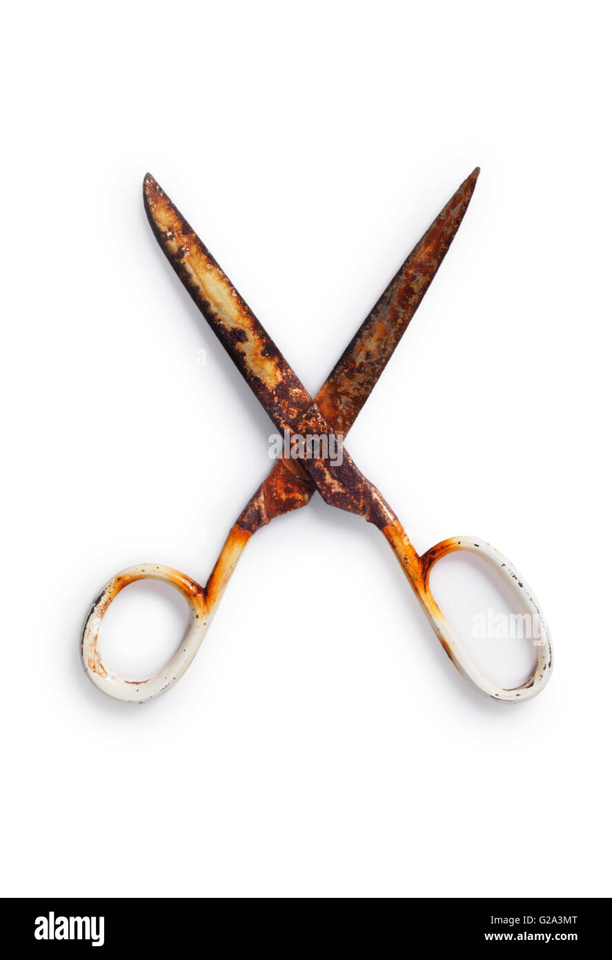 Overhead scissors Cut Out Stock Images & Pictures - Alamy