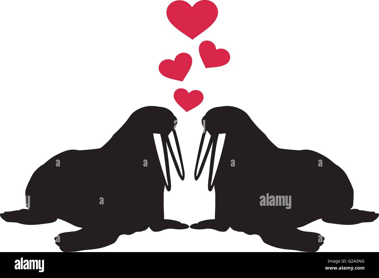 Love walrus hi-res stock photography and images - Alamy