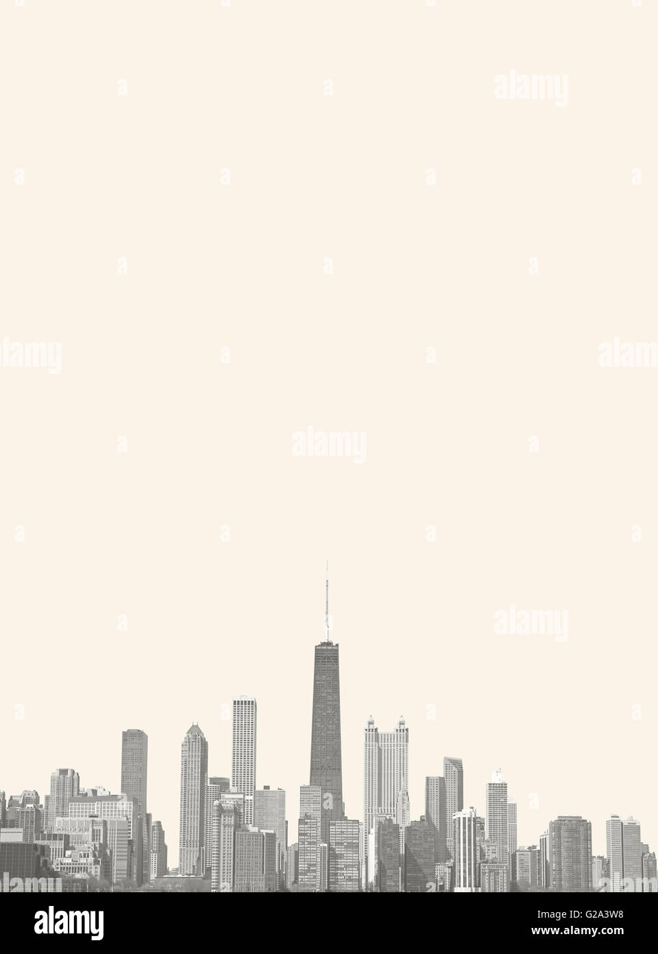 Chicago paper sheet Stock Photo - Alamy